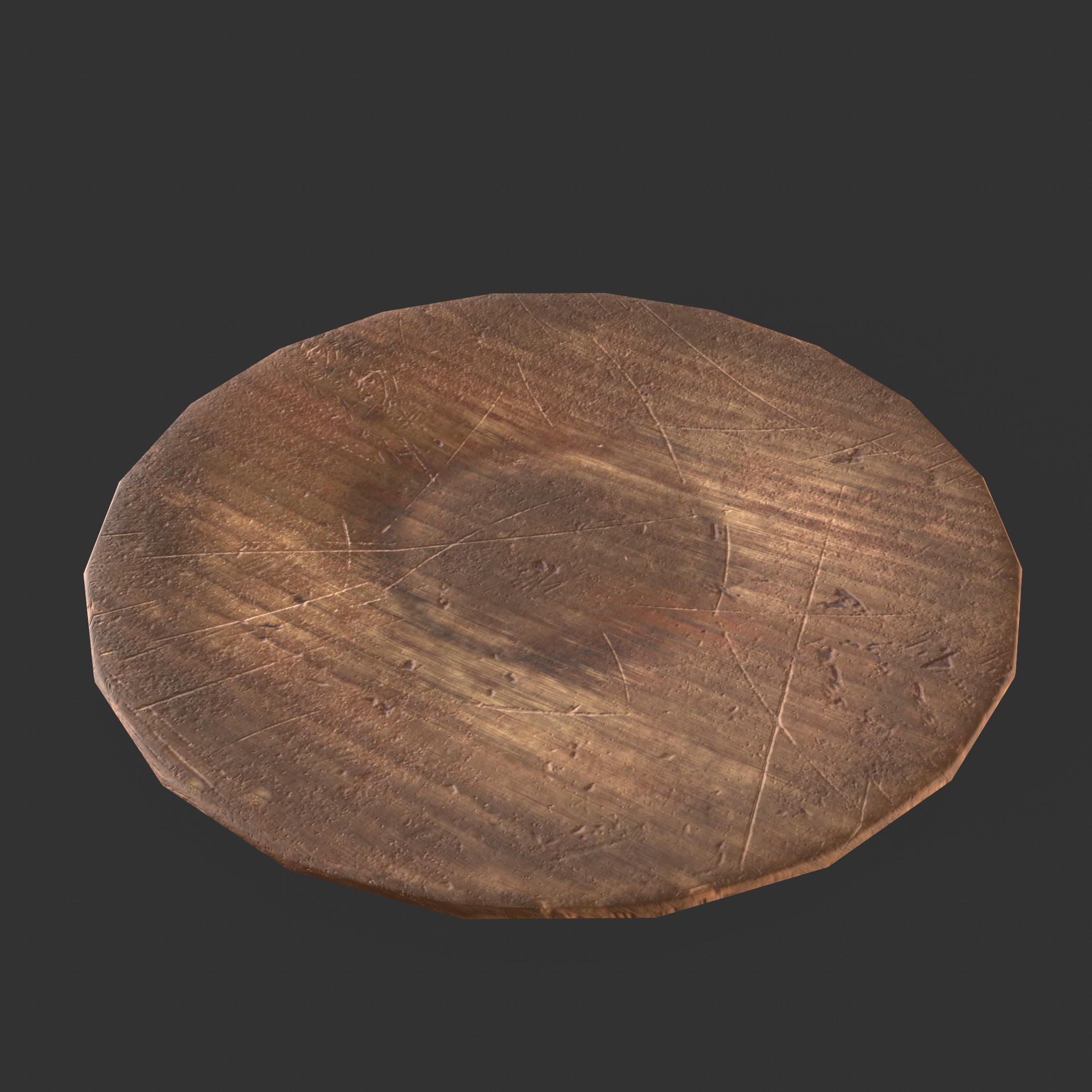 Medieval Butter Plate - 3D Model by Get Dead Entertainment