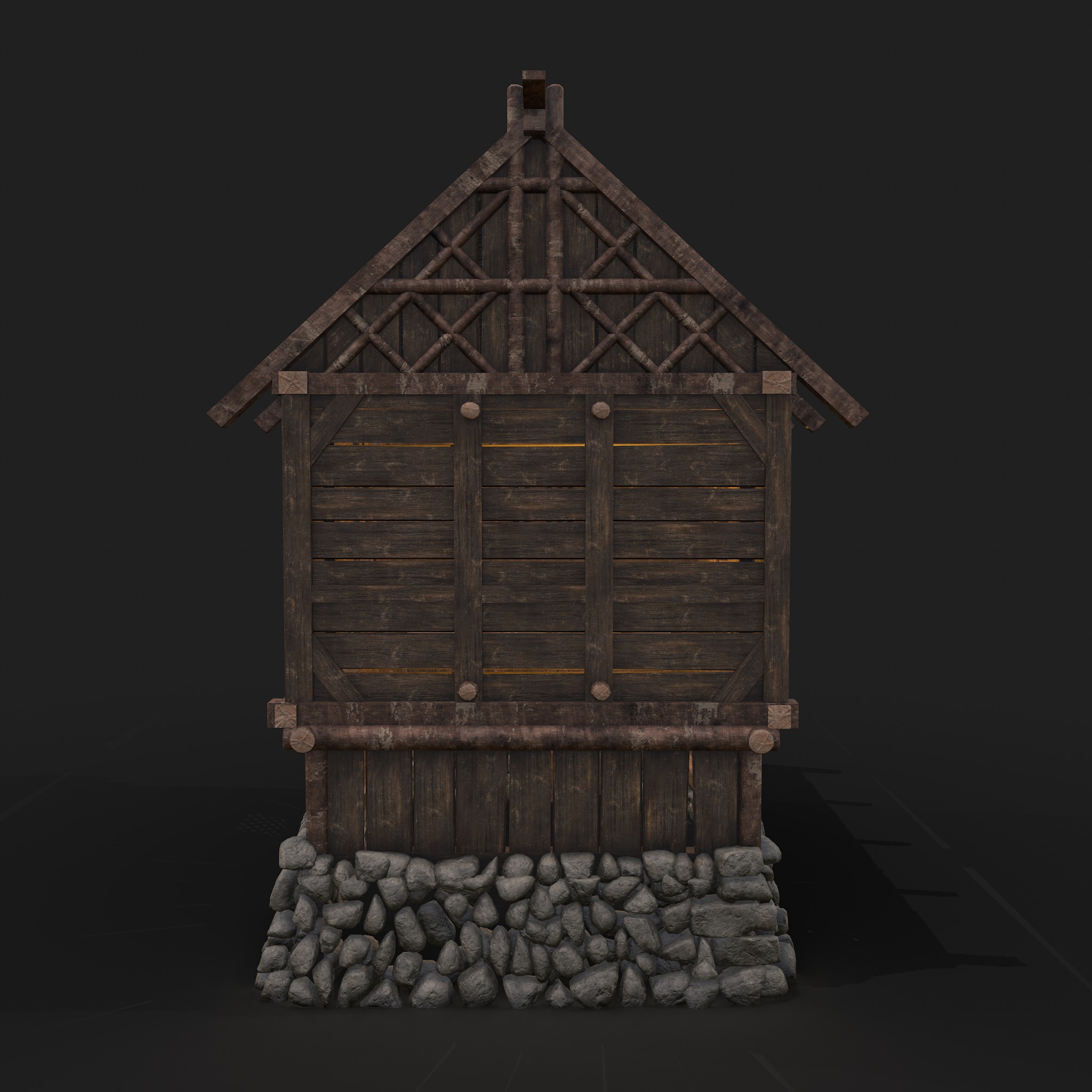 Medieval Cabin G - 3D Model by Get Dead Entertainment
