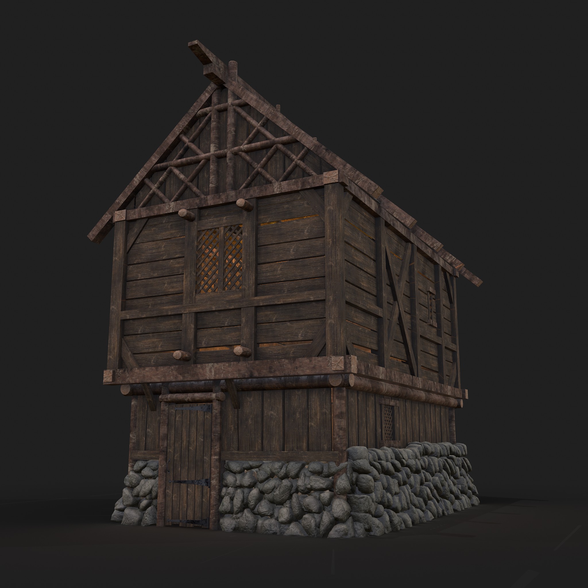 Medieval Cabin G - 3D Model by Get Dead Entertainment
