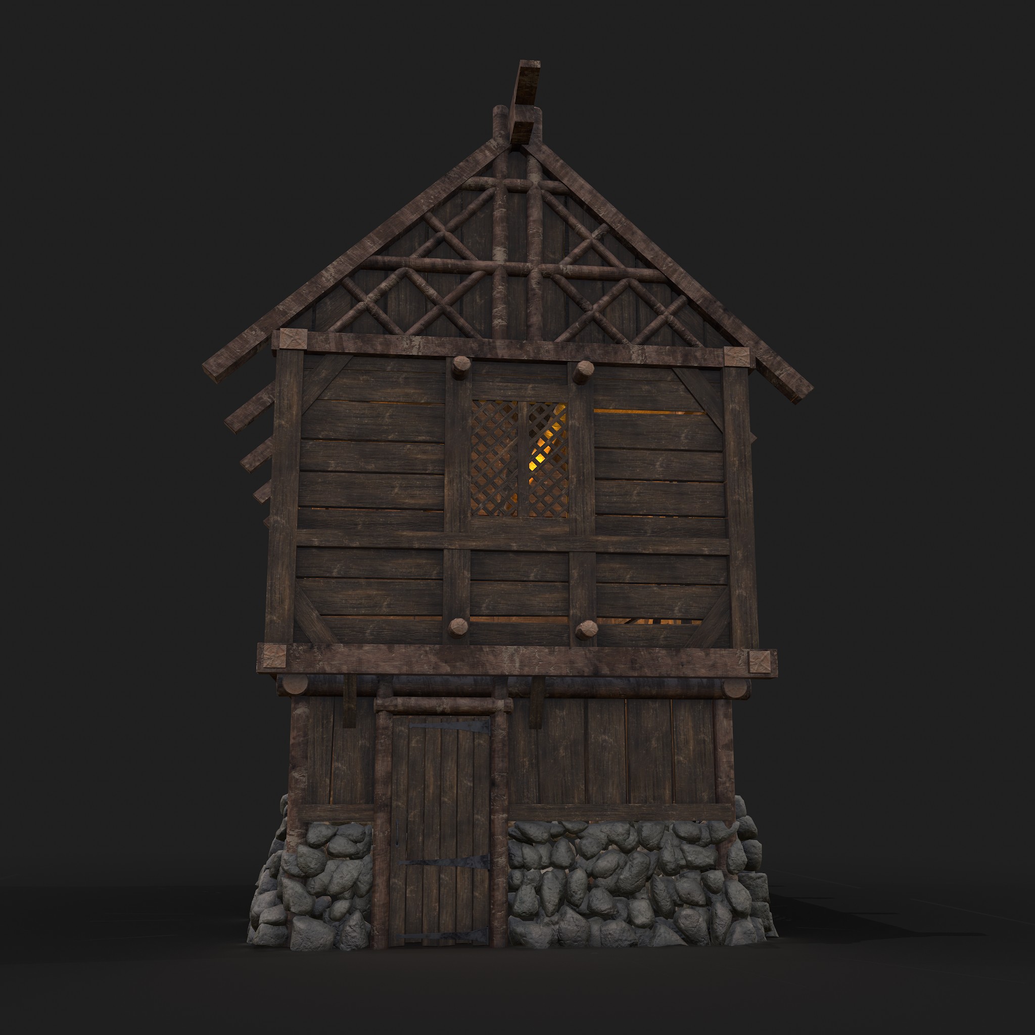 Medieval Cabin G - 3D Model by Get Dead Entertainment