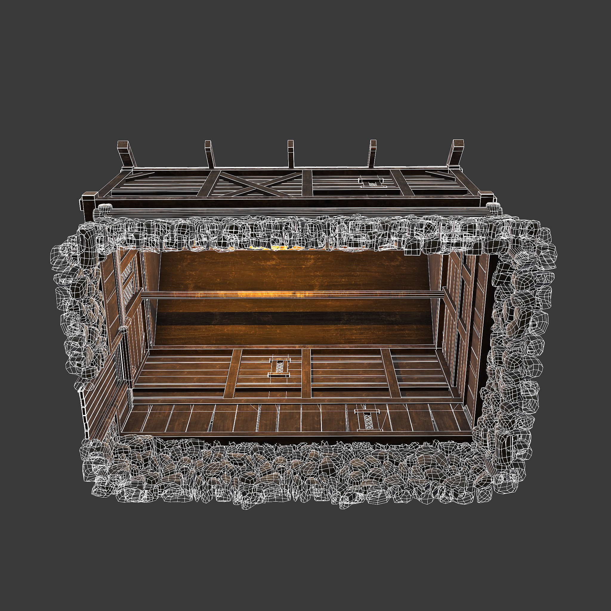 Medieval Cabin G - 3D Model by Get Dead Entertainment
