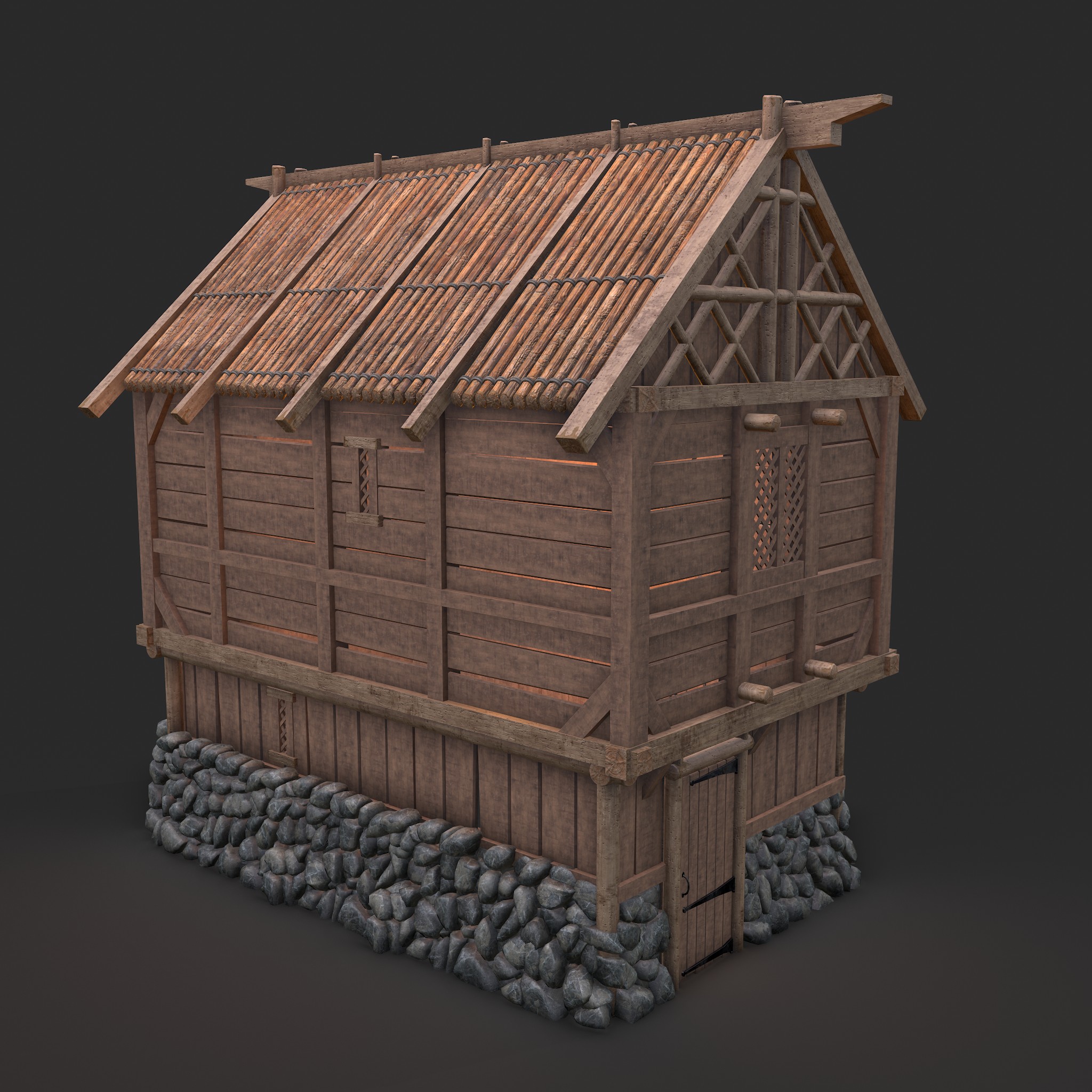 Medieval Cabin I - 3D Model by Get Dead Entertainment