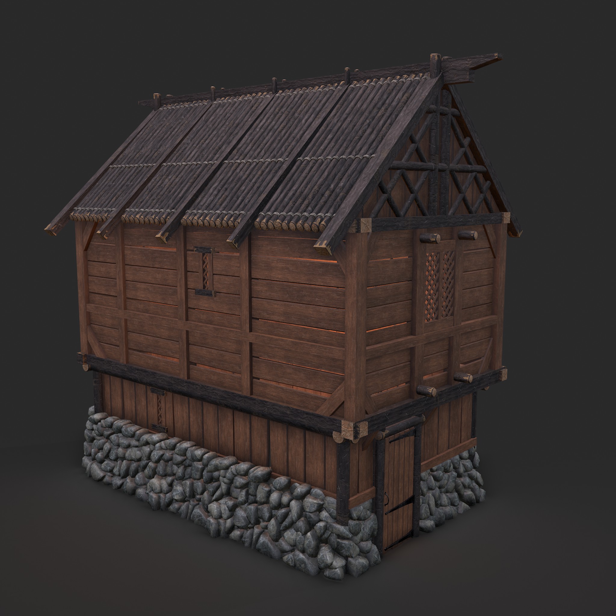 Medieval Cabin I - 3D Model by Get Dead Entertainment