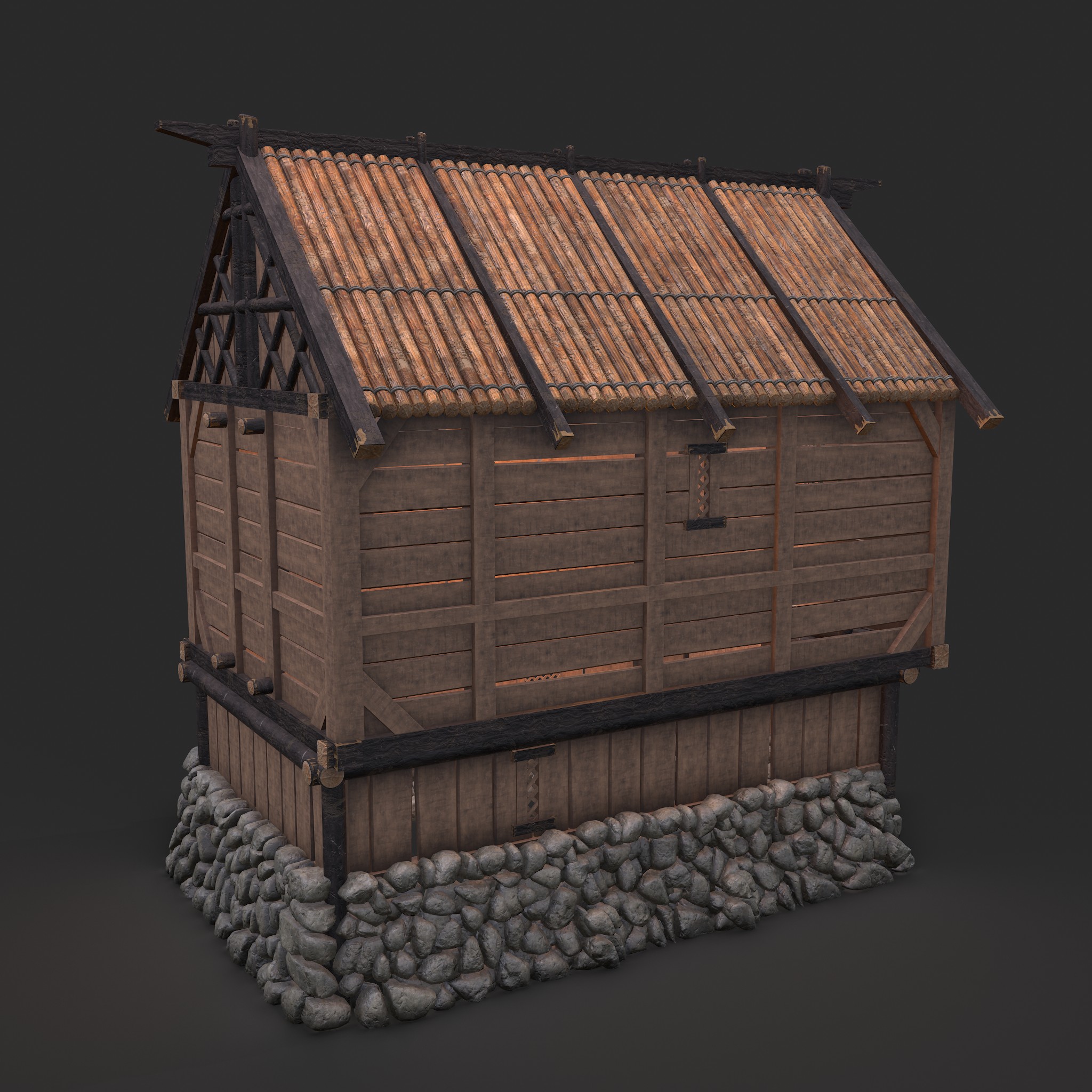 Medieval Cabin I - 3D Model by Get Dead Entertainment