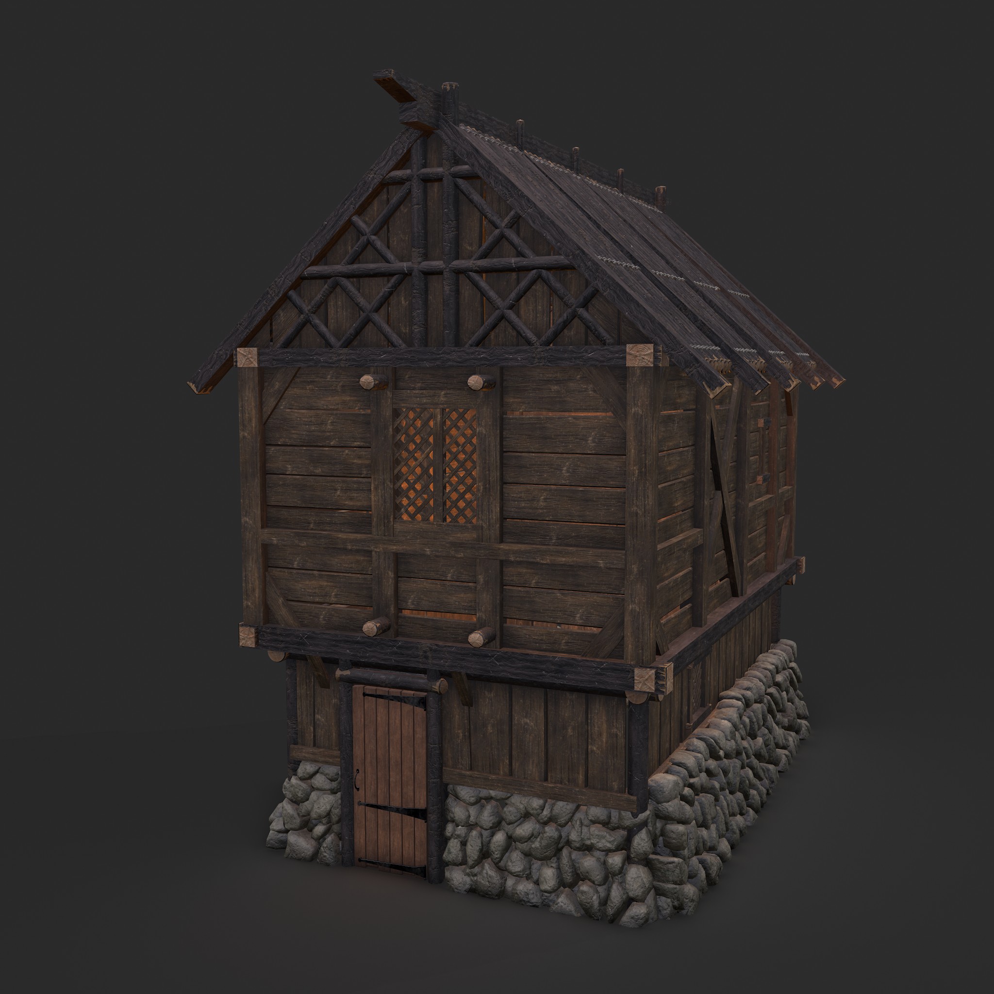 Medieval Cabin I - 3D Model by Get Dead Entertainment