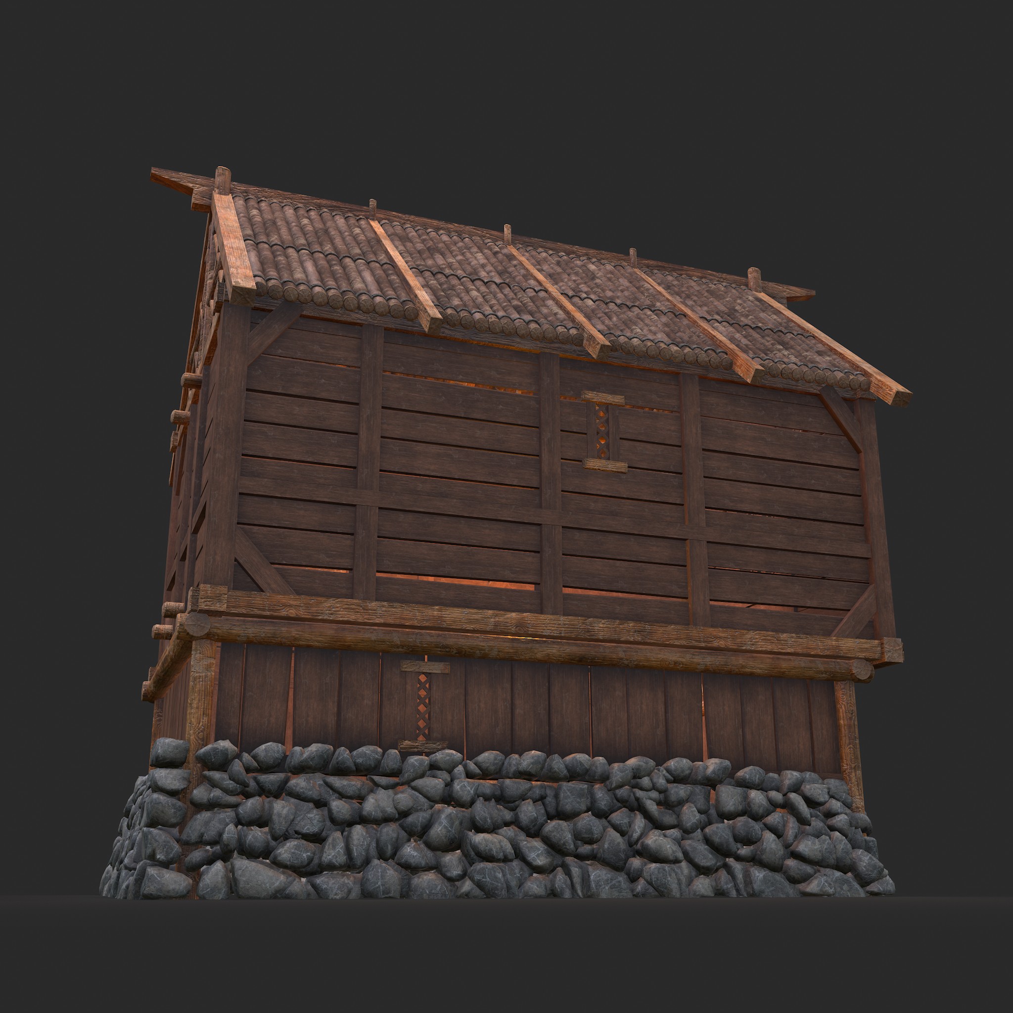 Medieval Cabin I - 3D Model by Get Dead Entertainment