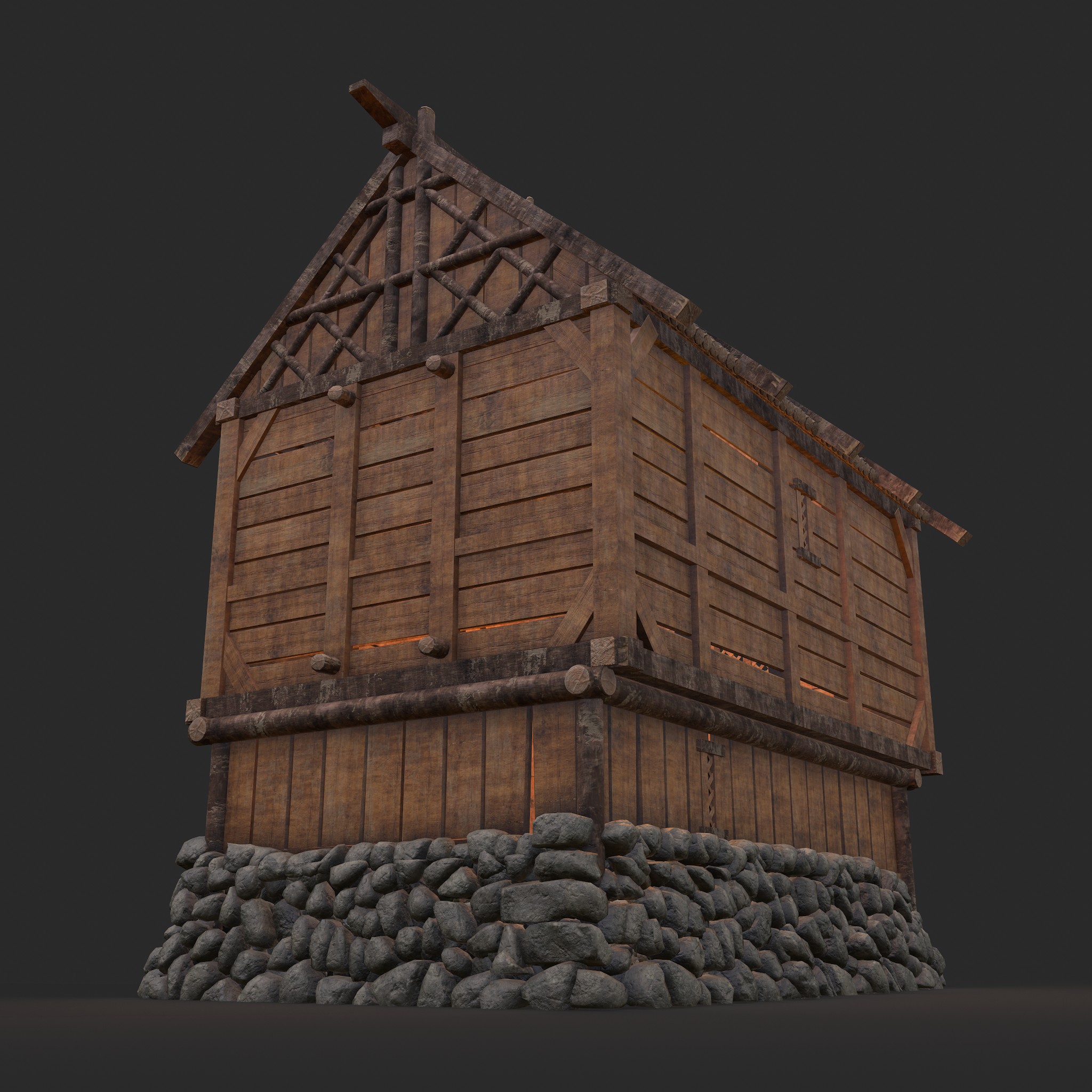 Medieval Cabin I - 3D Model by Get Dead Entertainment