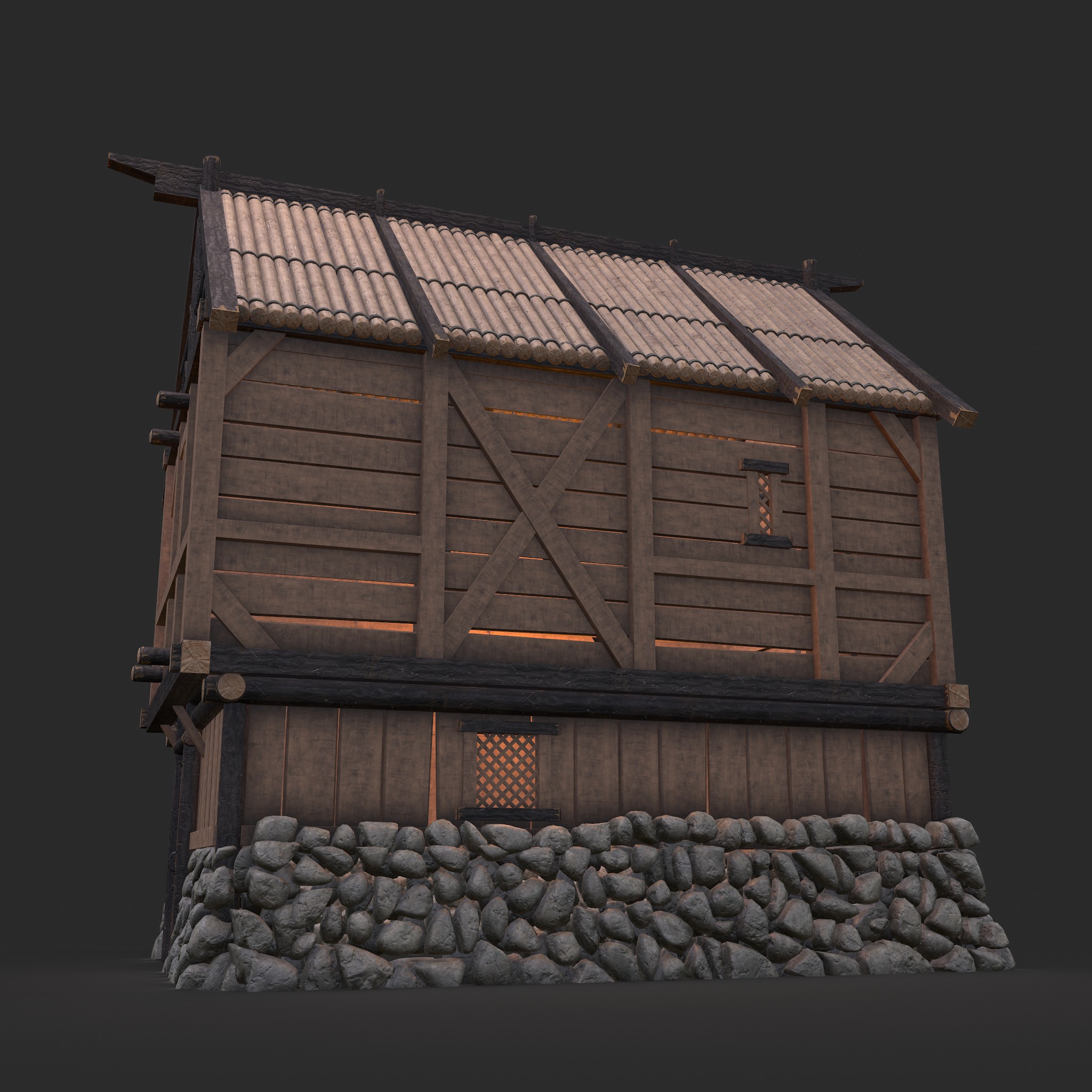 Medieval Cabin I - 3D Model by Get Dead Entertainment