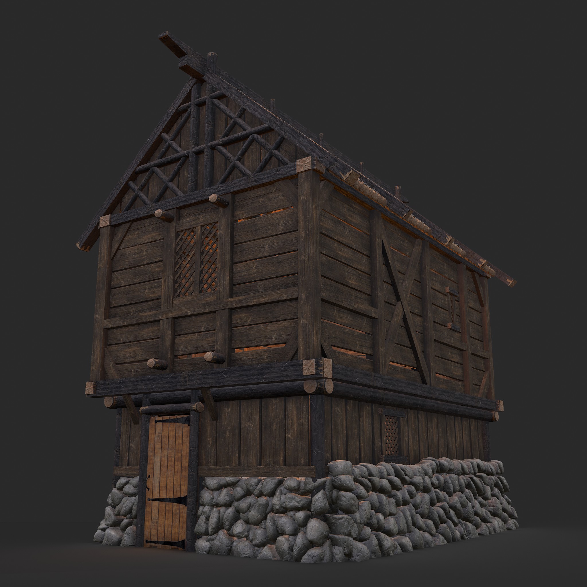 Medieval Cabin I - 3D Model by Get Dead Entertainment
