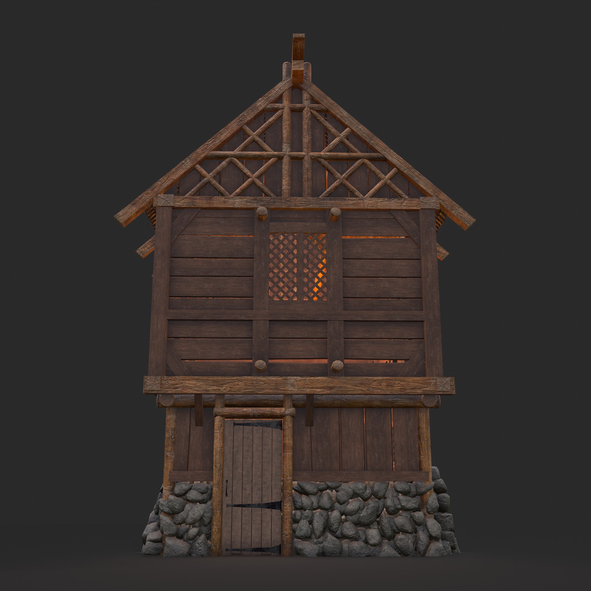 Medieval Cabin I - 3D Model by Get Dead Entertainment