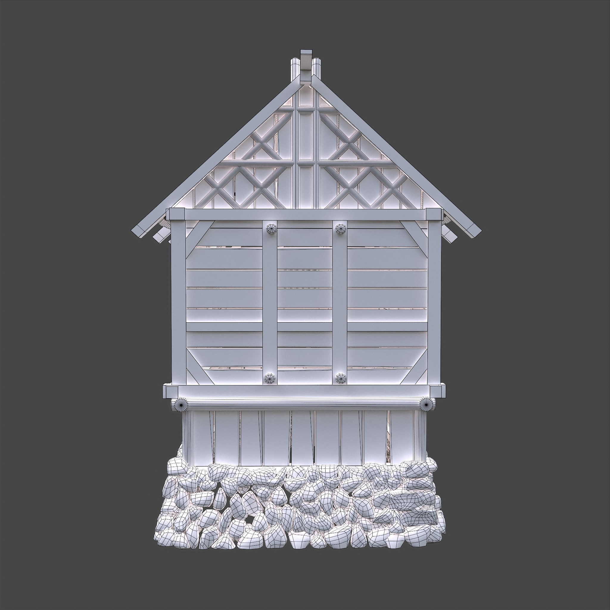 Medieval Cabin I - 3D Model by Get Dead Entertainment