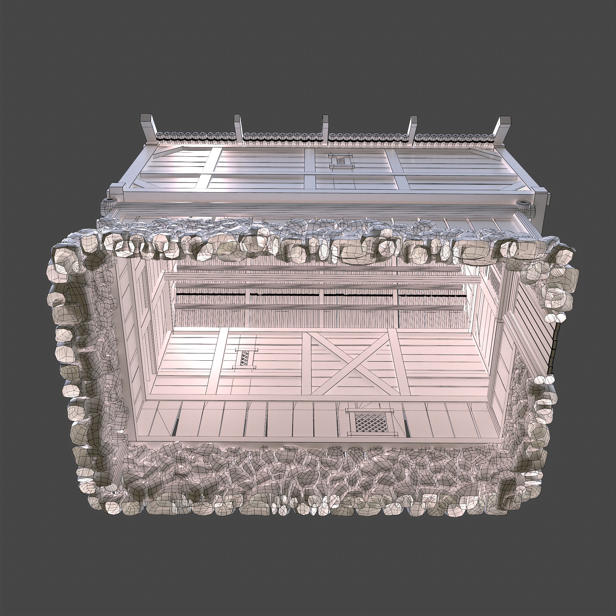 Medieval Cabin I - 3D Model by Get Dead Entertainment