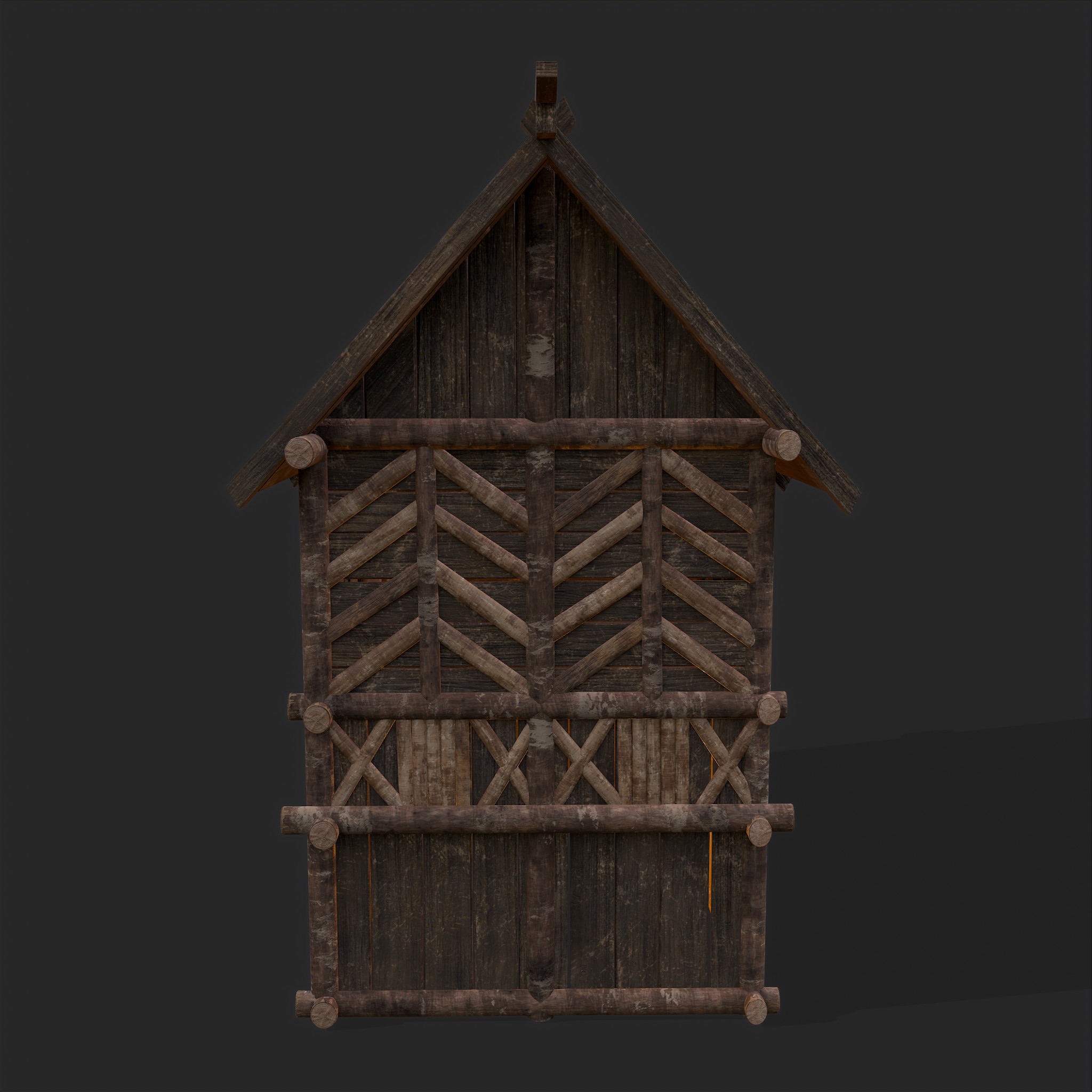 Medieval Cabin M - 3D Model by Get Dead Entertainment
