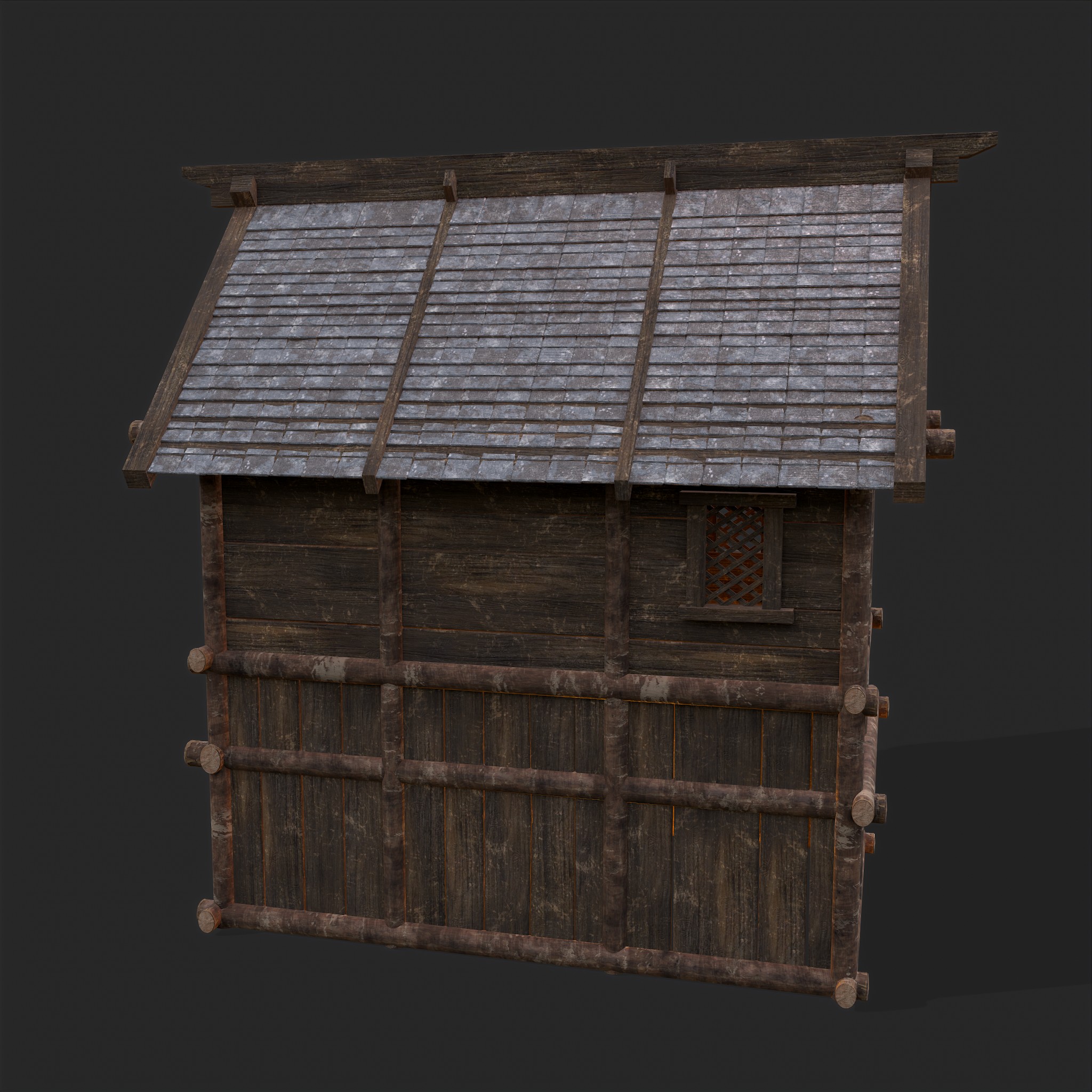 Medieval Cabin M - 3D Model by Get Dead Entertainment