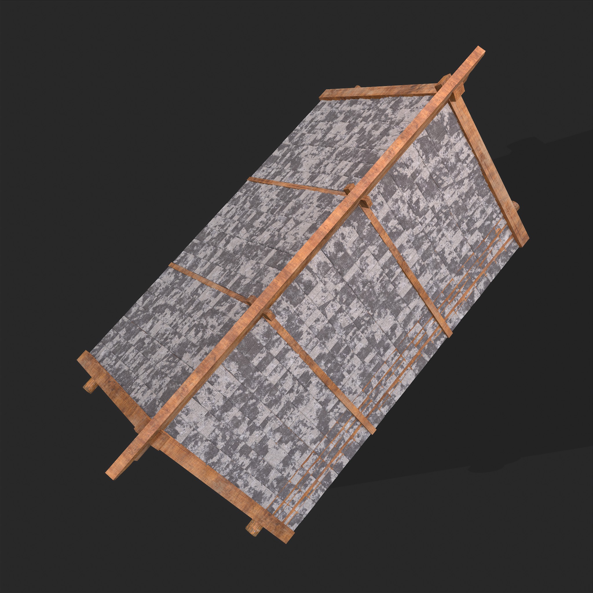 Medieval Cabin M - 3D Model by Get Dead Entertainment