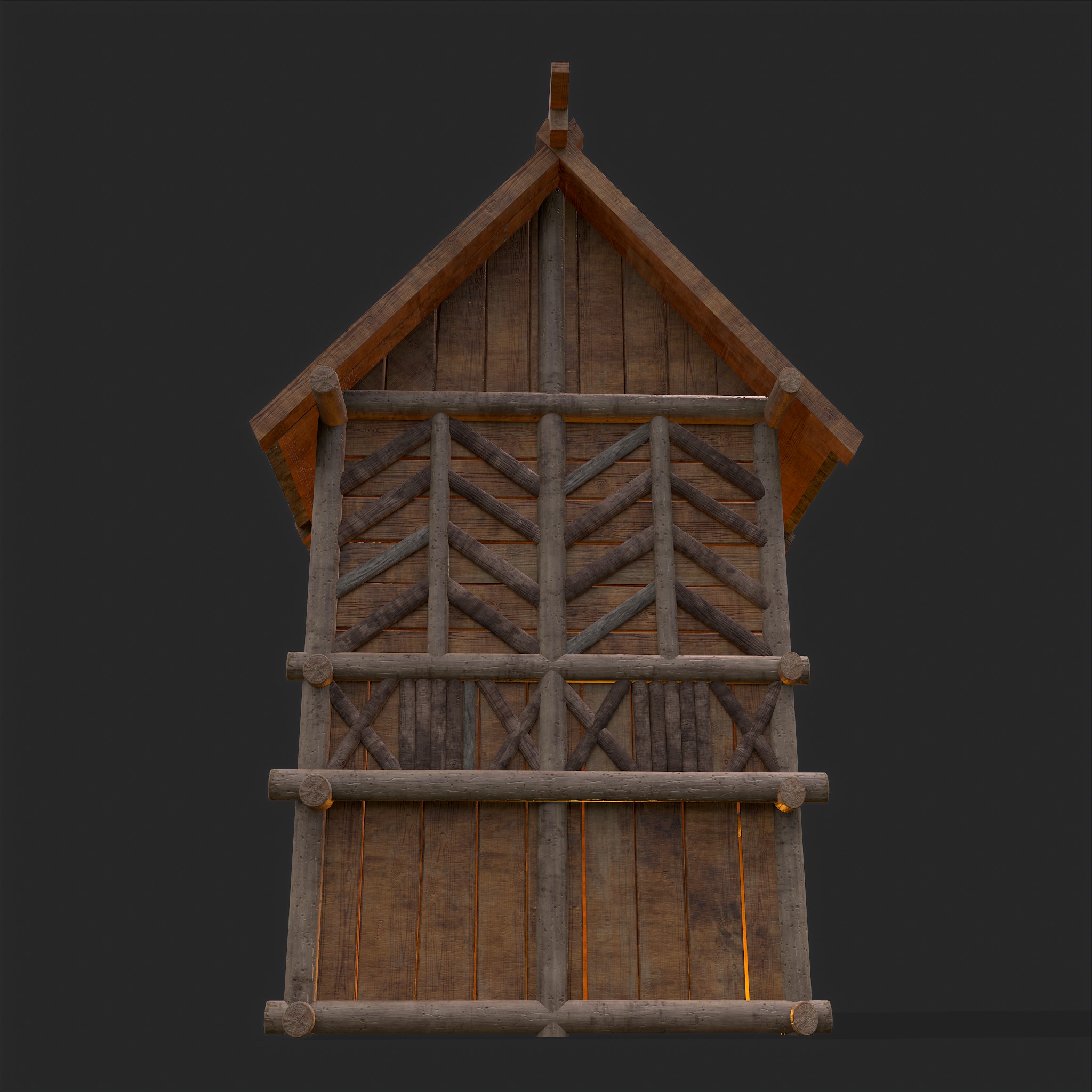 Medieval Cabin M - 3D Model by Get Dead Entertainment