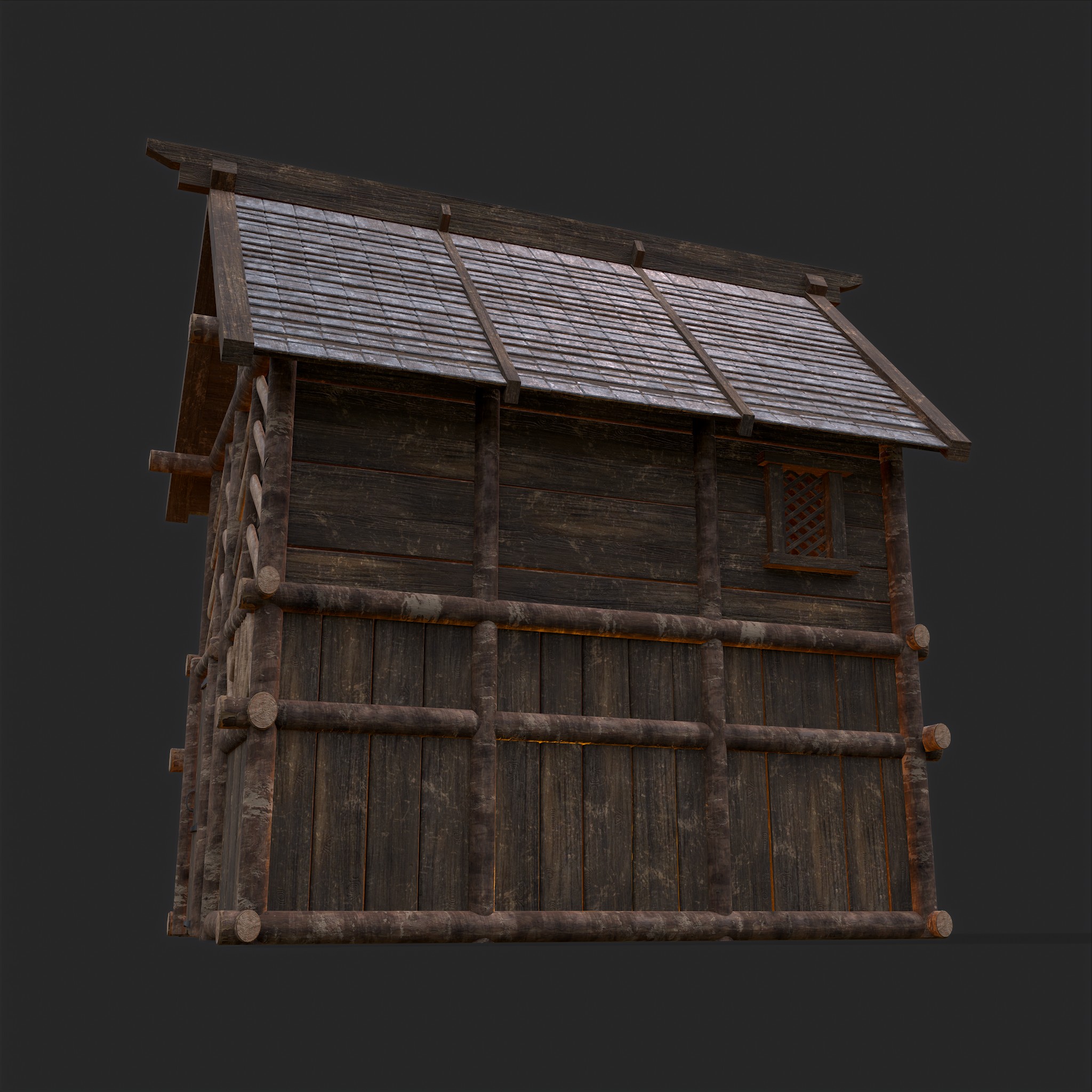 Medieval Cabin M - 3D Model by Get Dead Entertainment