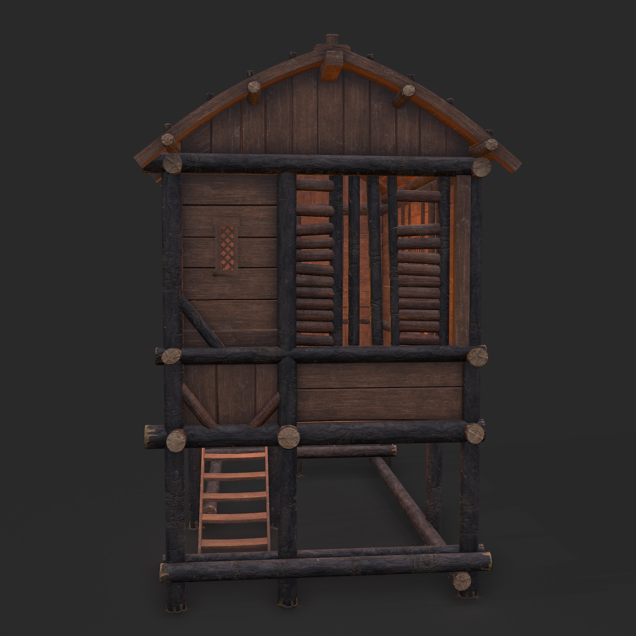 Medieval Cabin N - 3D Model by Get Dead Entertainment