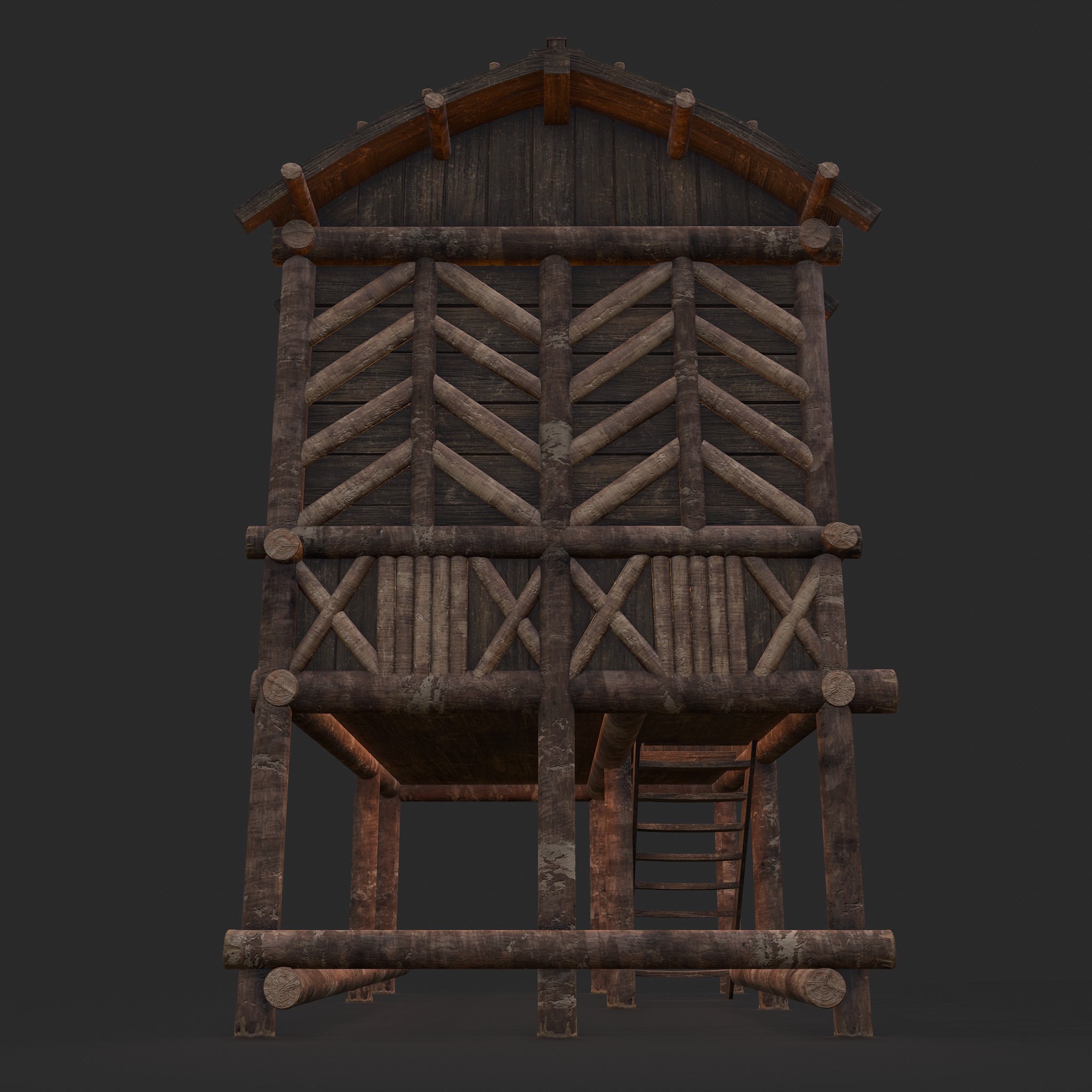 Medieval Cabin N - 3D Model by Get Dead Entertainment