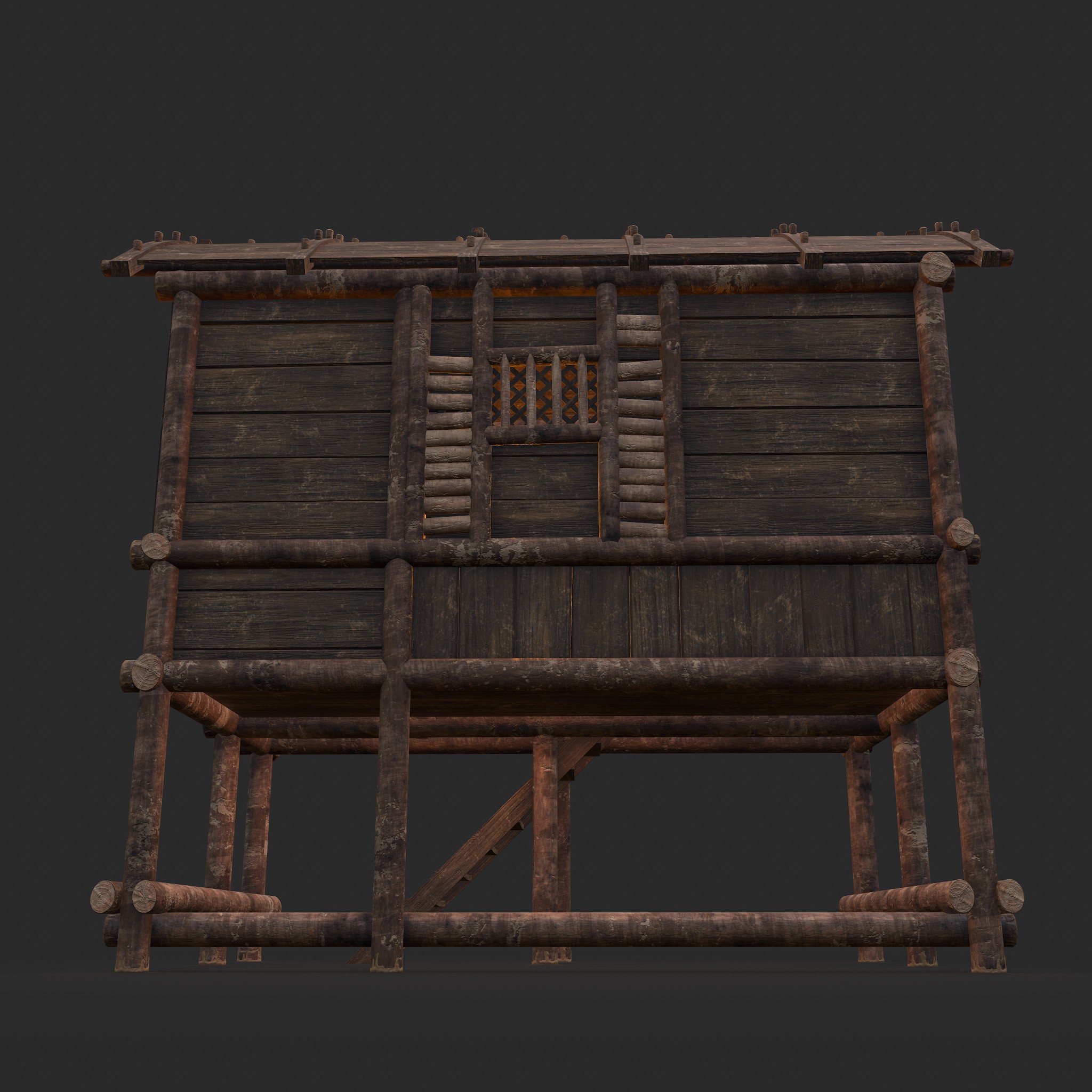 Medieval Cabin N - 3D Model by Get Dead Entertainment
