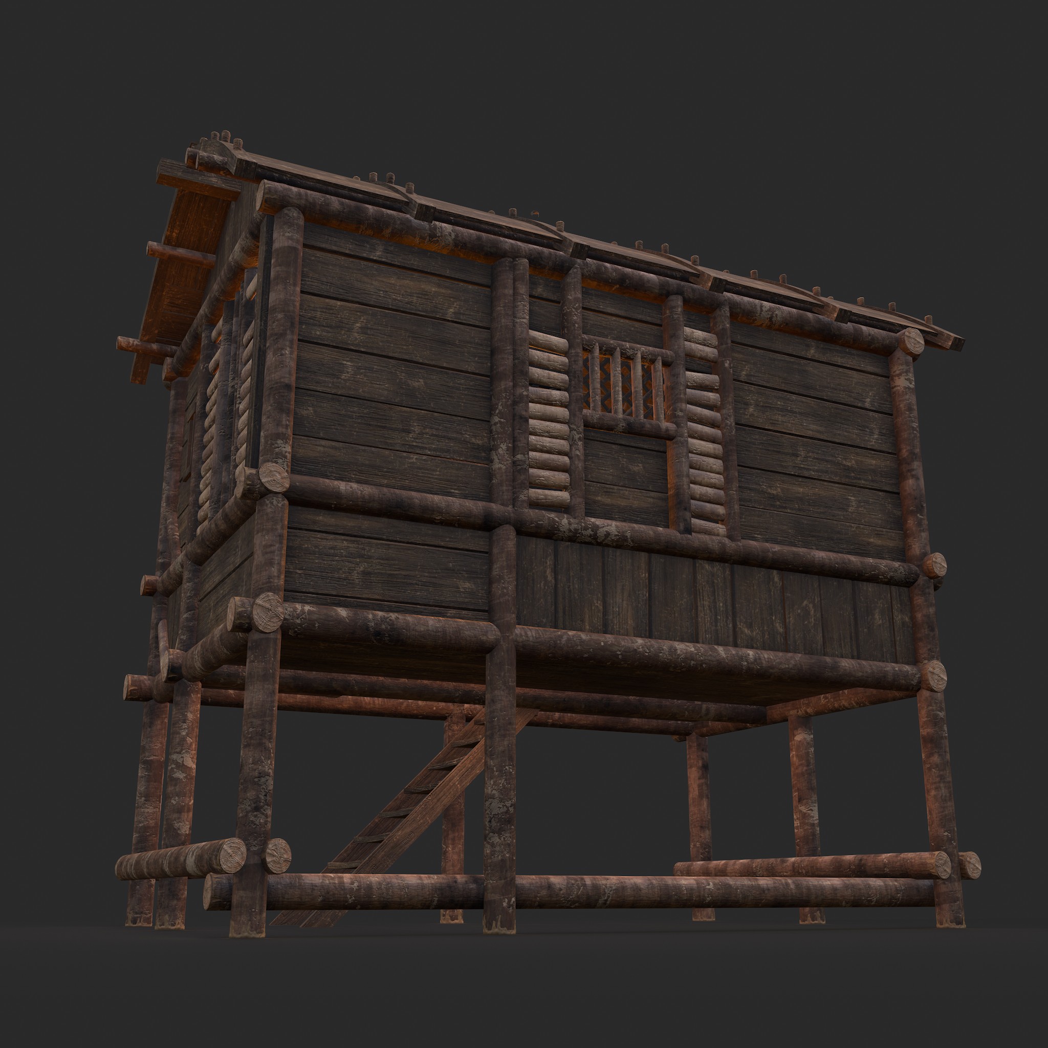 Medieval Cabin N - 3D Model by Get Dead Entertainment