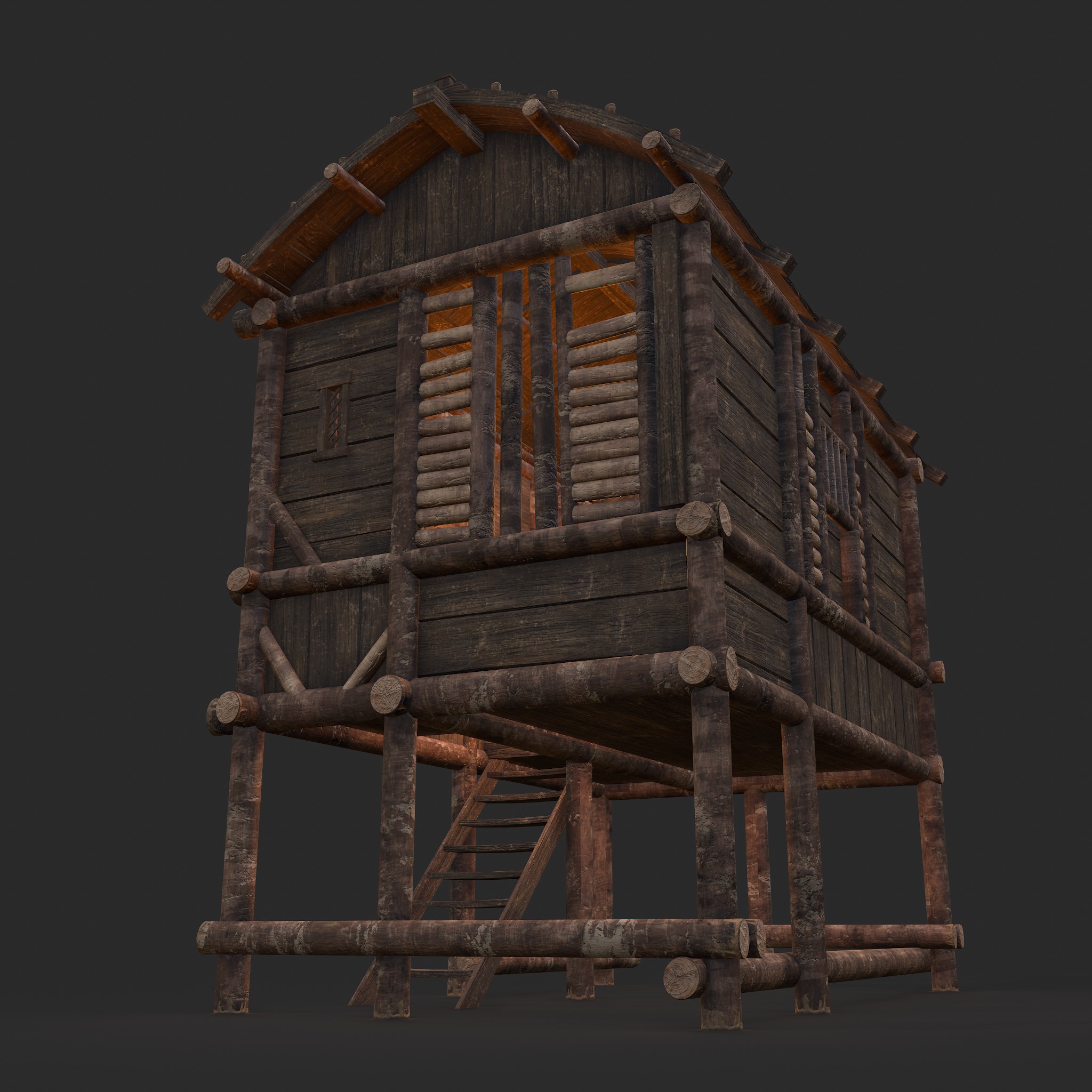 Medieval Cabin N - 3D Model by Get Dead Entertainment