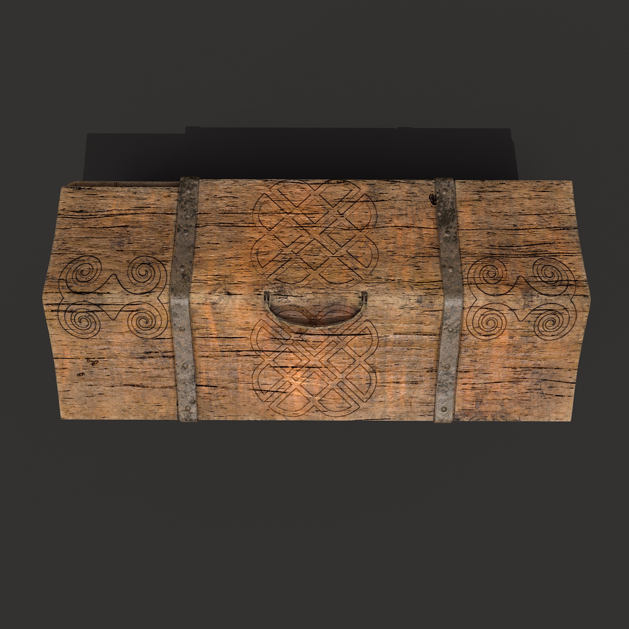 Medieval Carved Box - 3D Model by Get Dead Entertainment