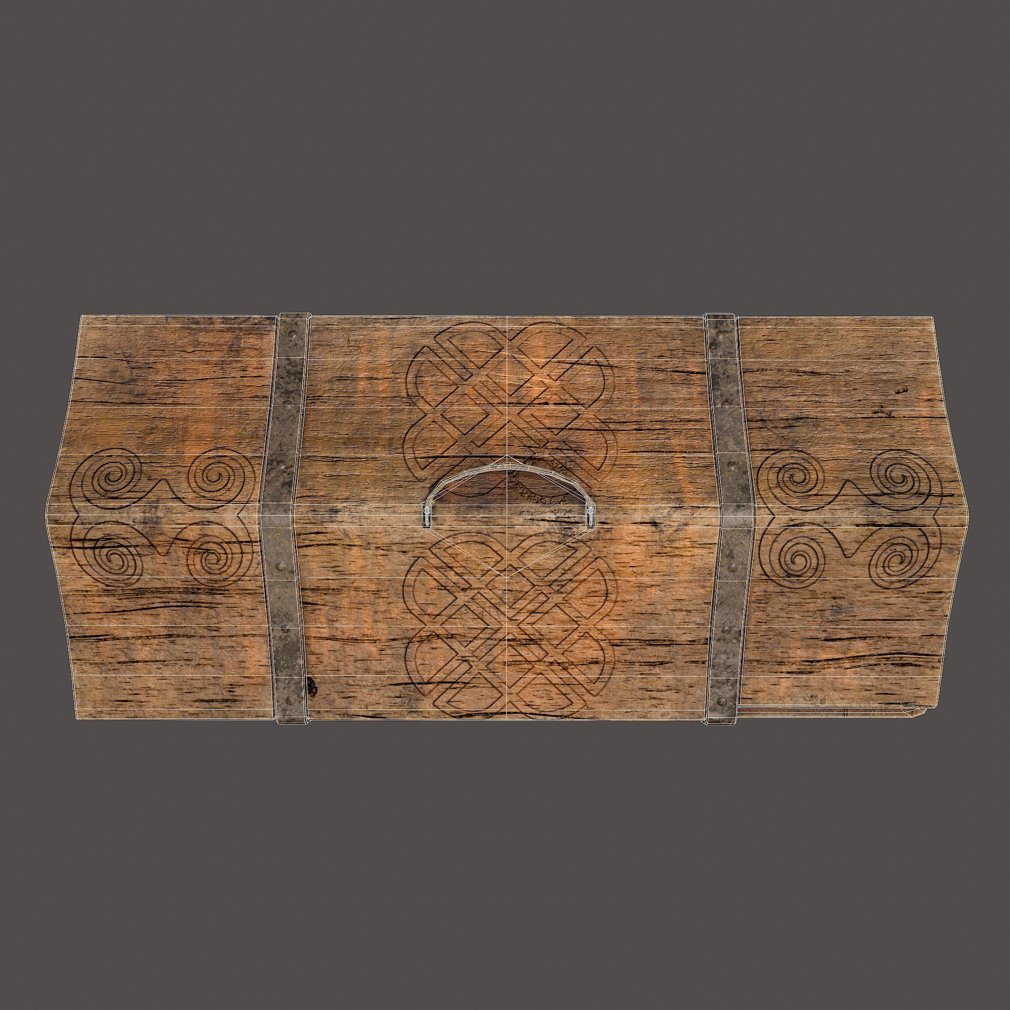 Medieval Carved Box - 3D Model by Get Dead Entertainment