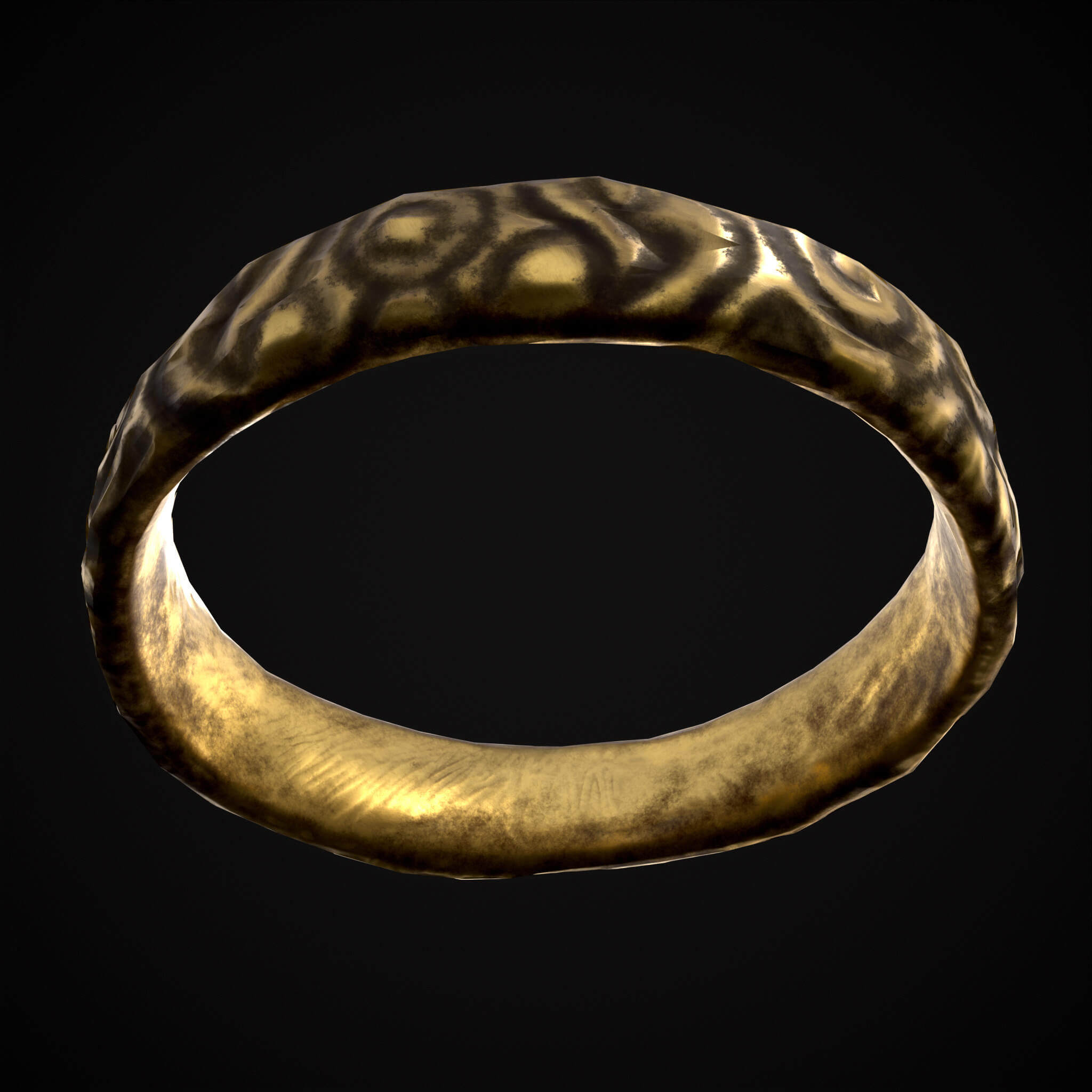 Medieval Carved Gold Ring - 3D Model by Get Dead Entertainment