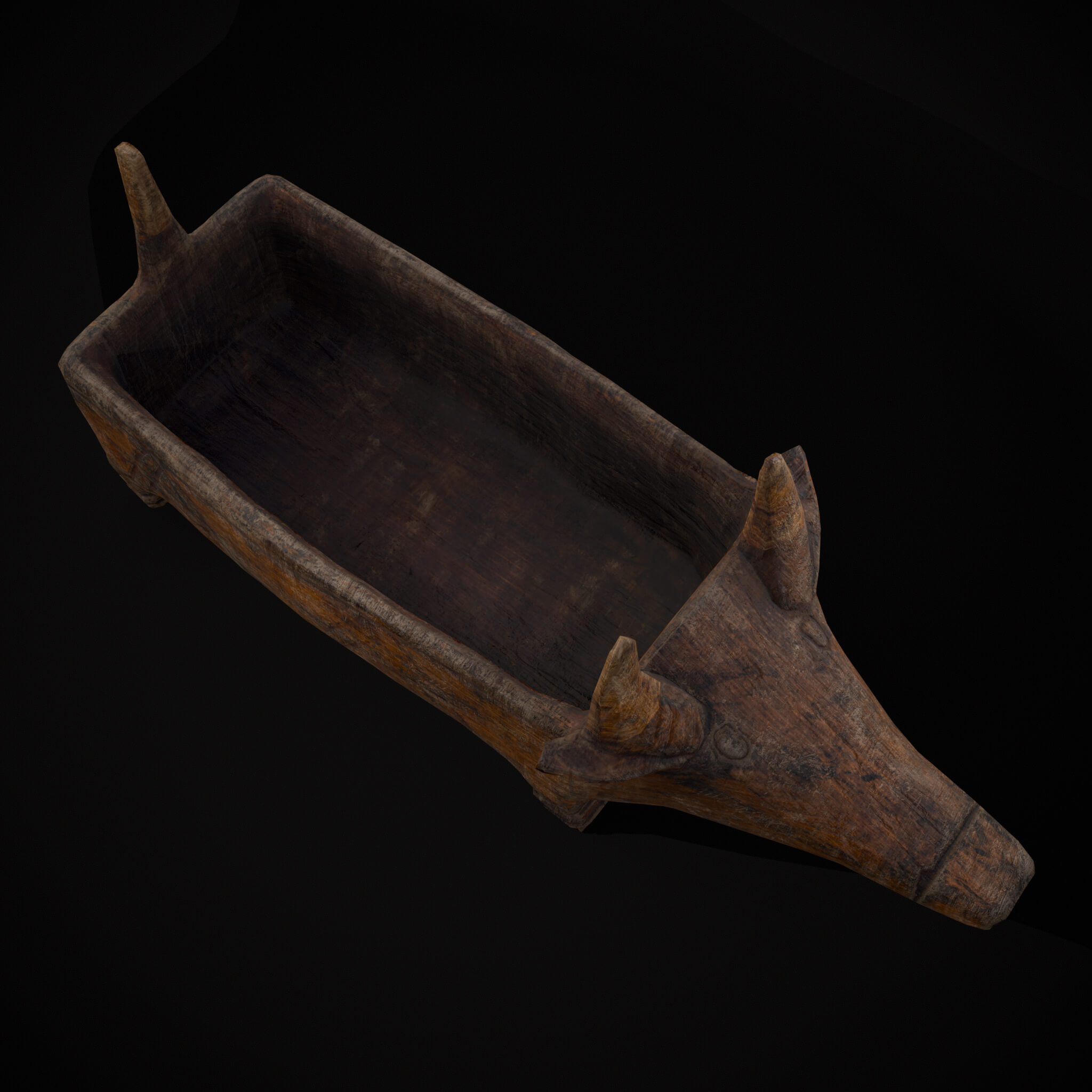 Medieval Carved Pig Container - 3D Model by Get Dead Entertainment