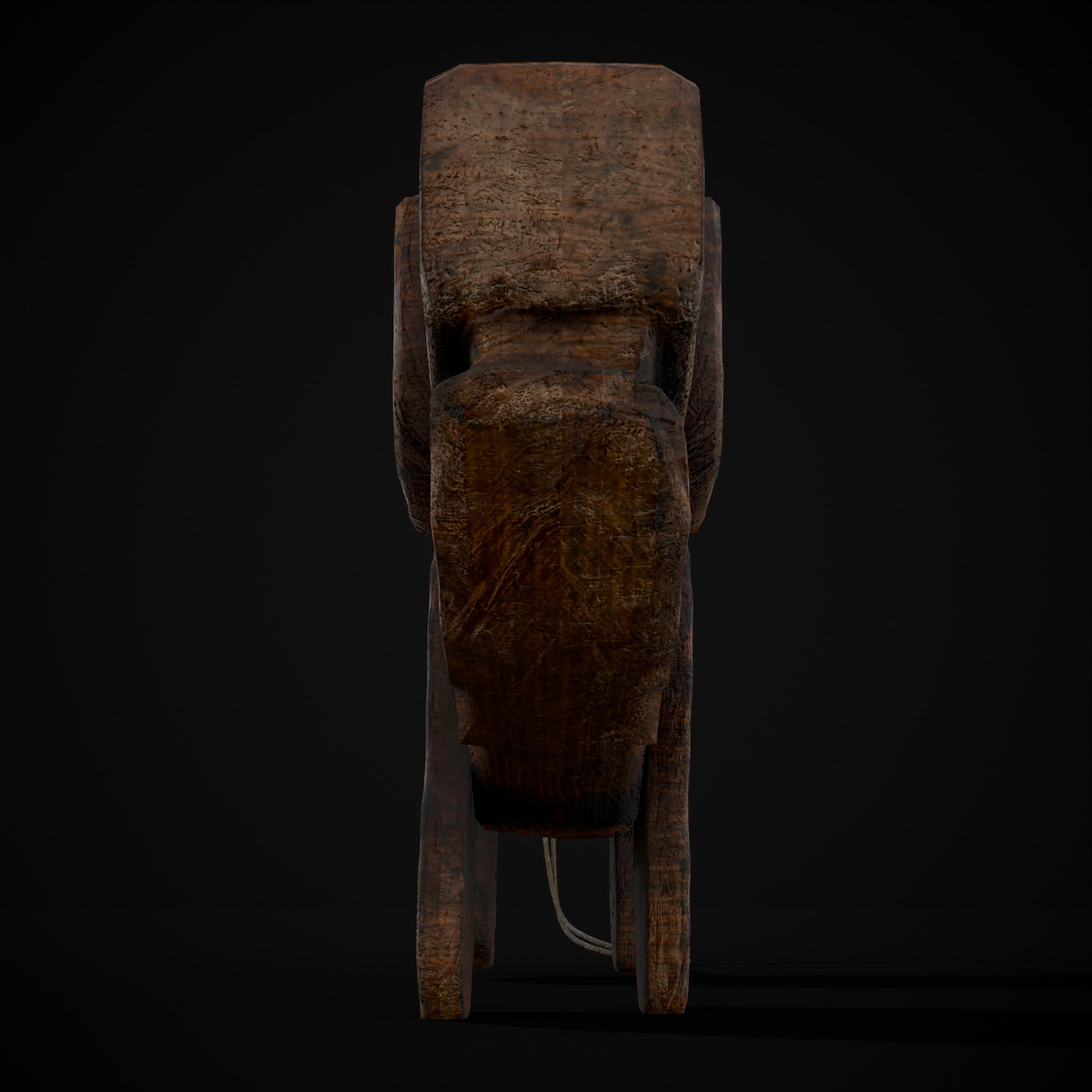 Medieval Carved Pig Toy - 3D Model by Get Dead Entertainment