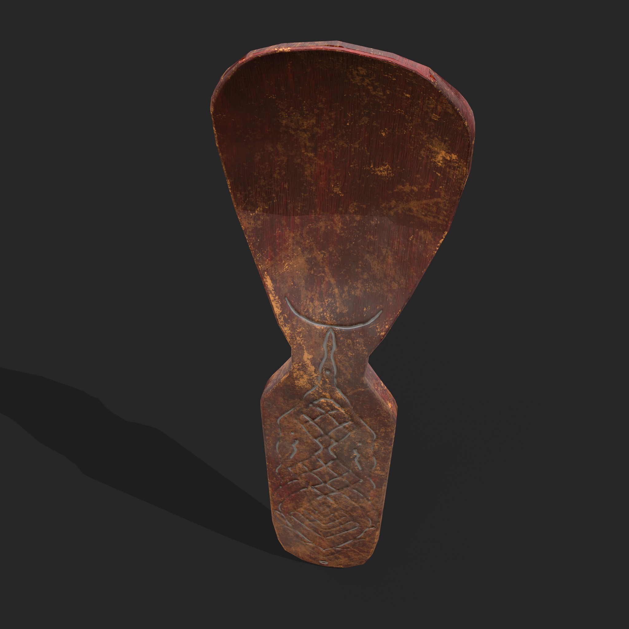 Medieval Carved Spoon - 3D Model by Get Dead Entertainment