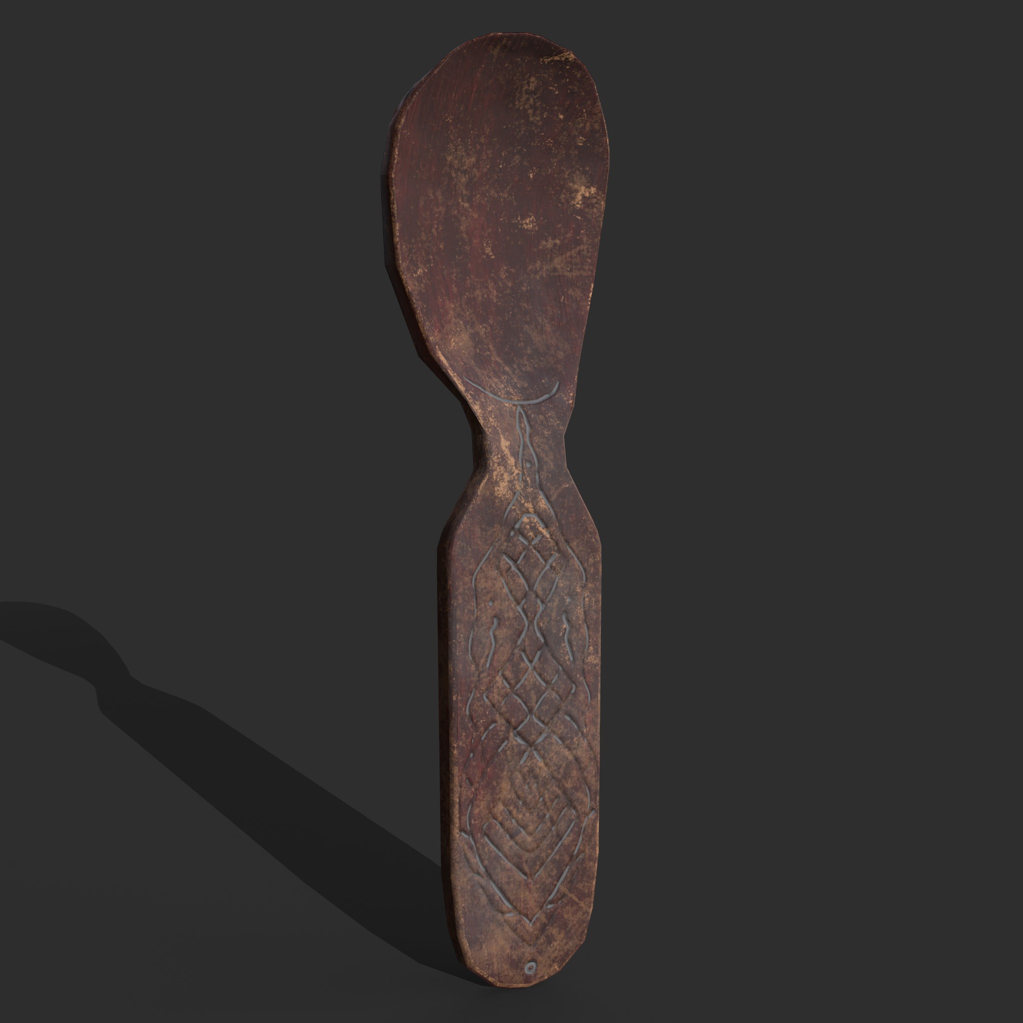 Medieval Carved Spoon - 3D Model by Get Dead Entertainment