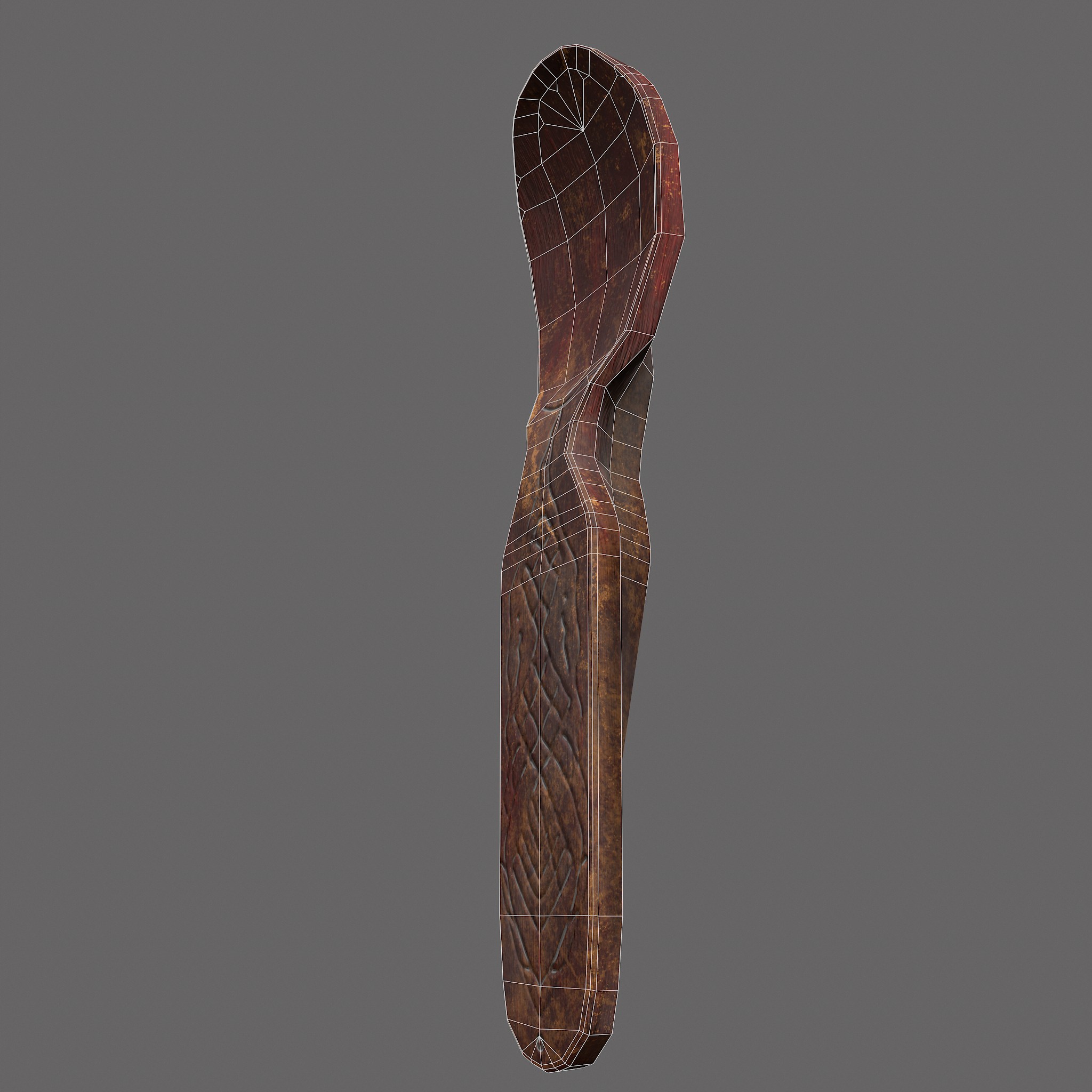 Medieval Carved Spoon - 3D Model by Get Dead Entertainment