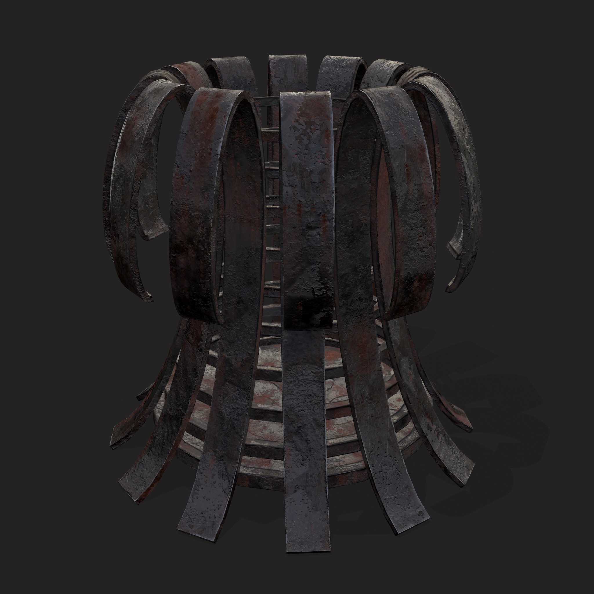 Medieval Cauldron Fire Pit - 3D Model by Get Dead Entertainment