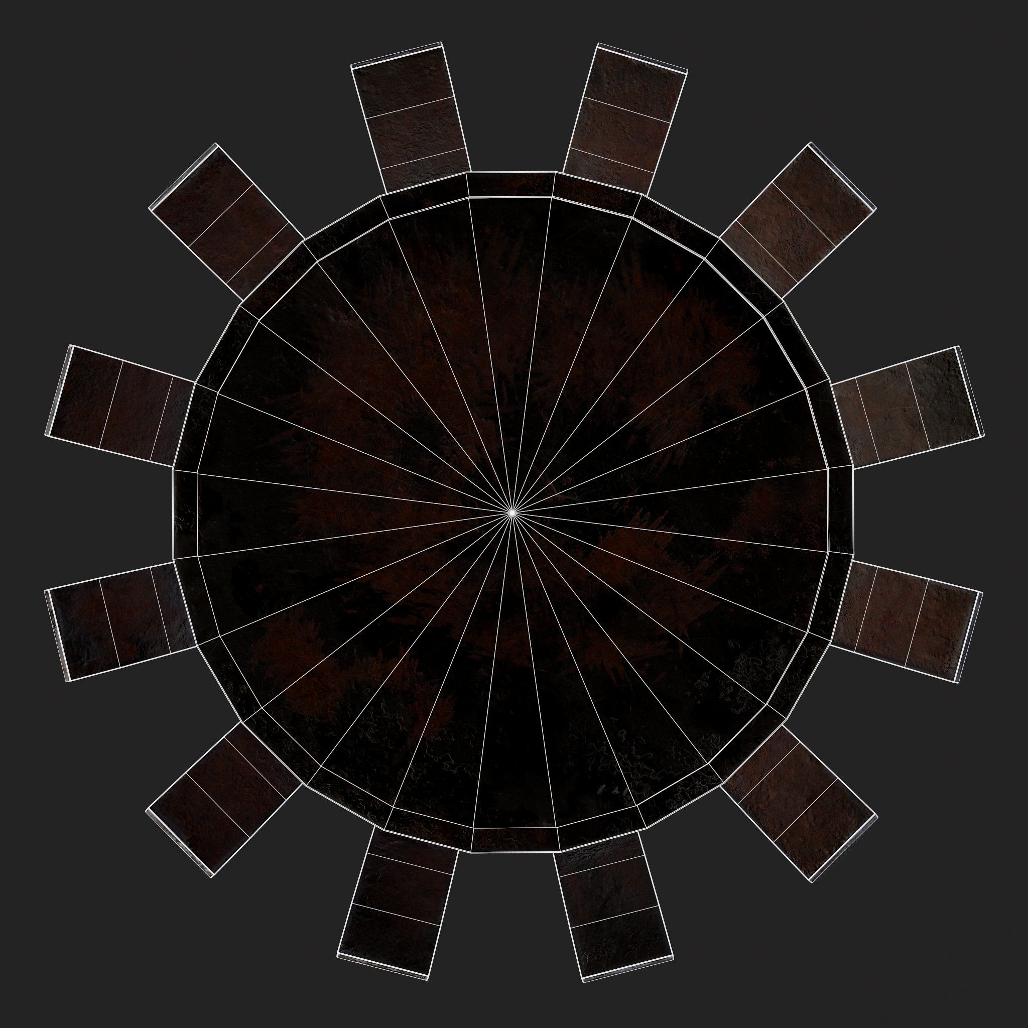 Medieval Cauldron Fire Pit - 3D Model by Get Dead Entertainment