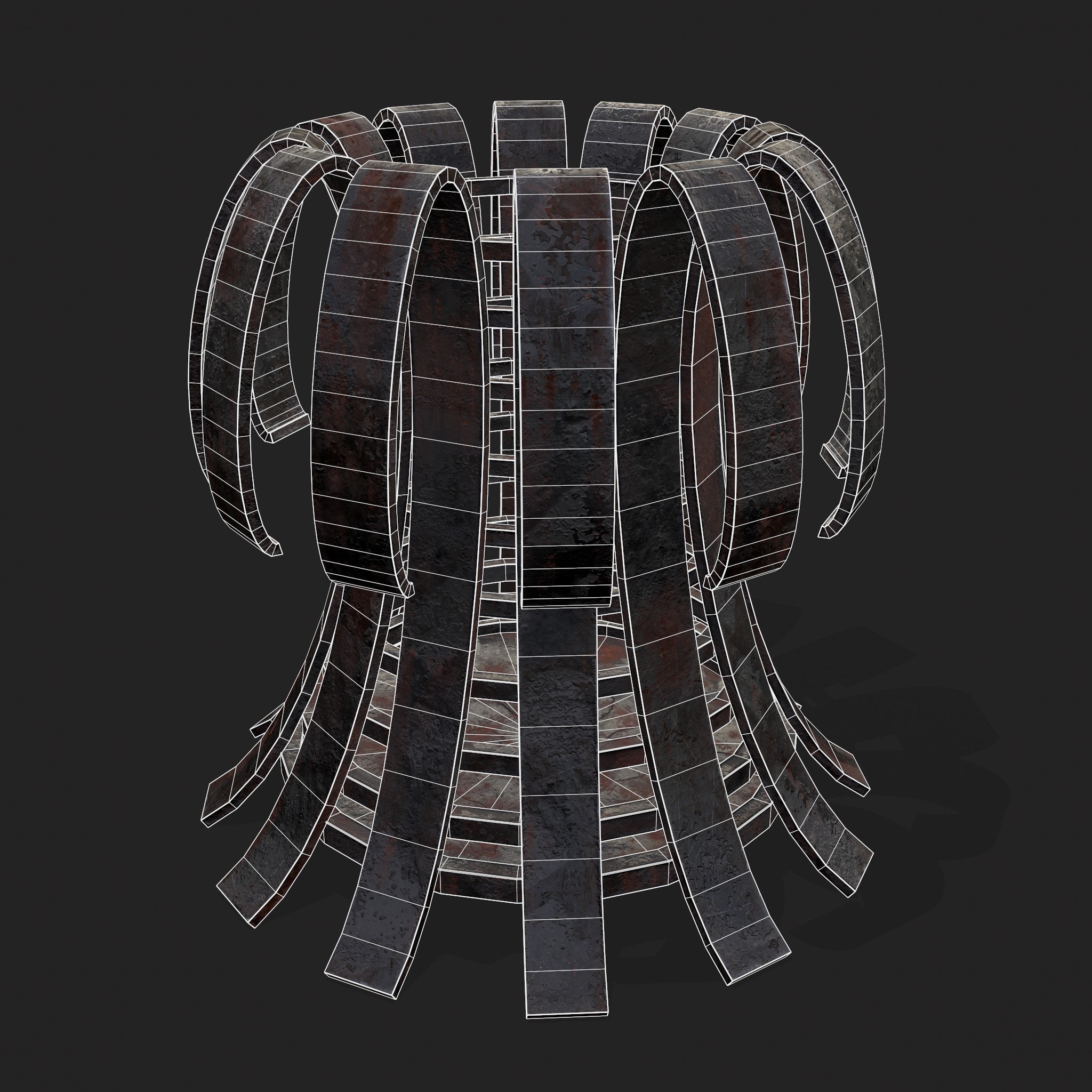 Medieval Cauldron Fire Pit - 3D Model by Get Dead Entertainment