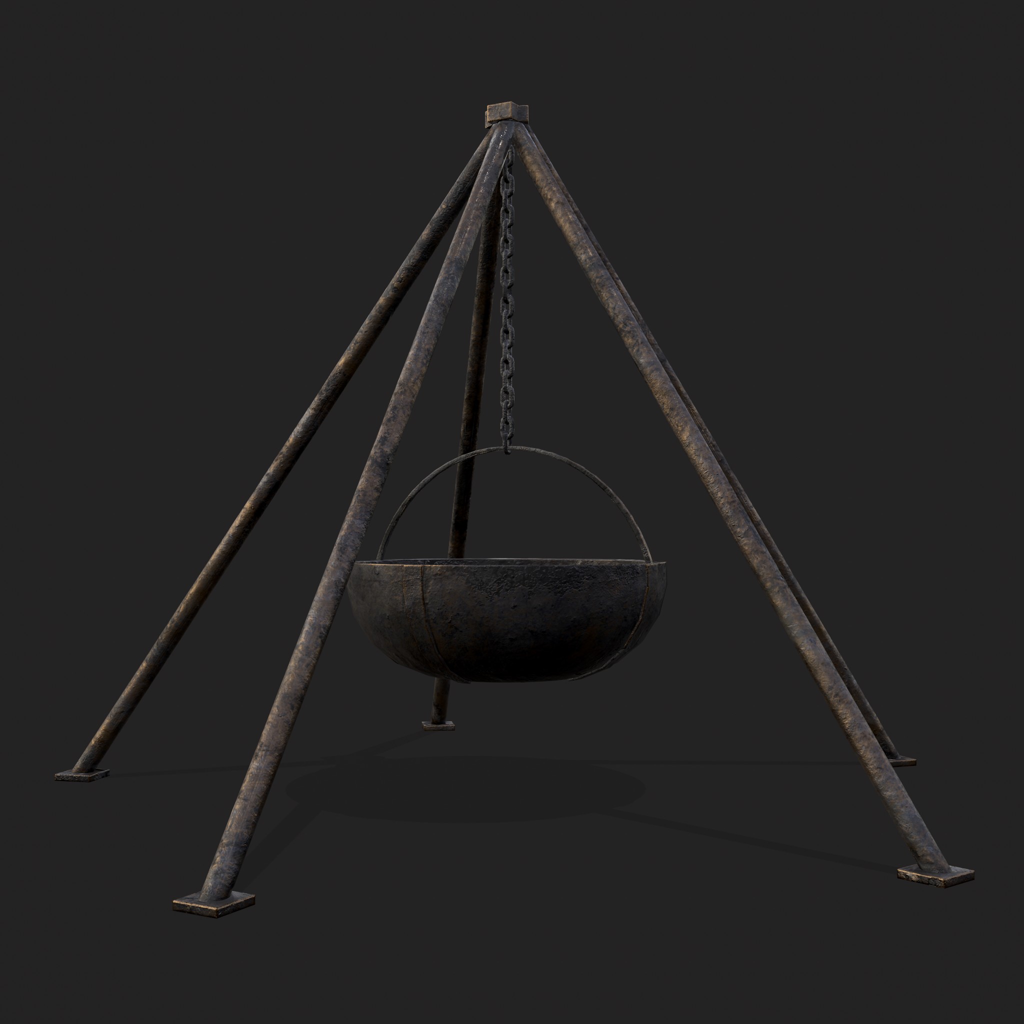 Medieval Cauldron - 3D Model by Get Dead Entertainment