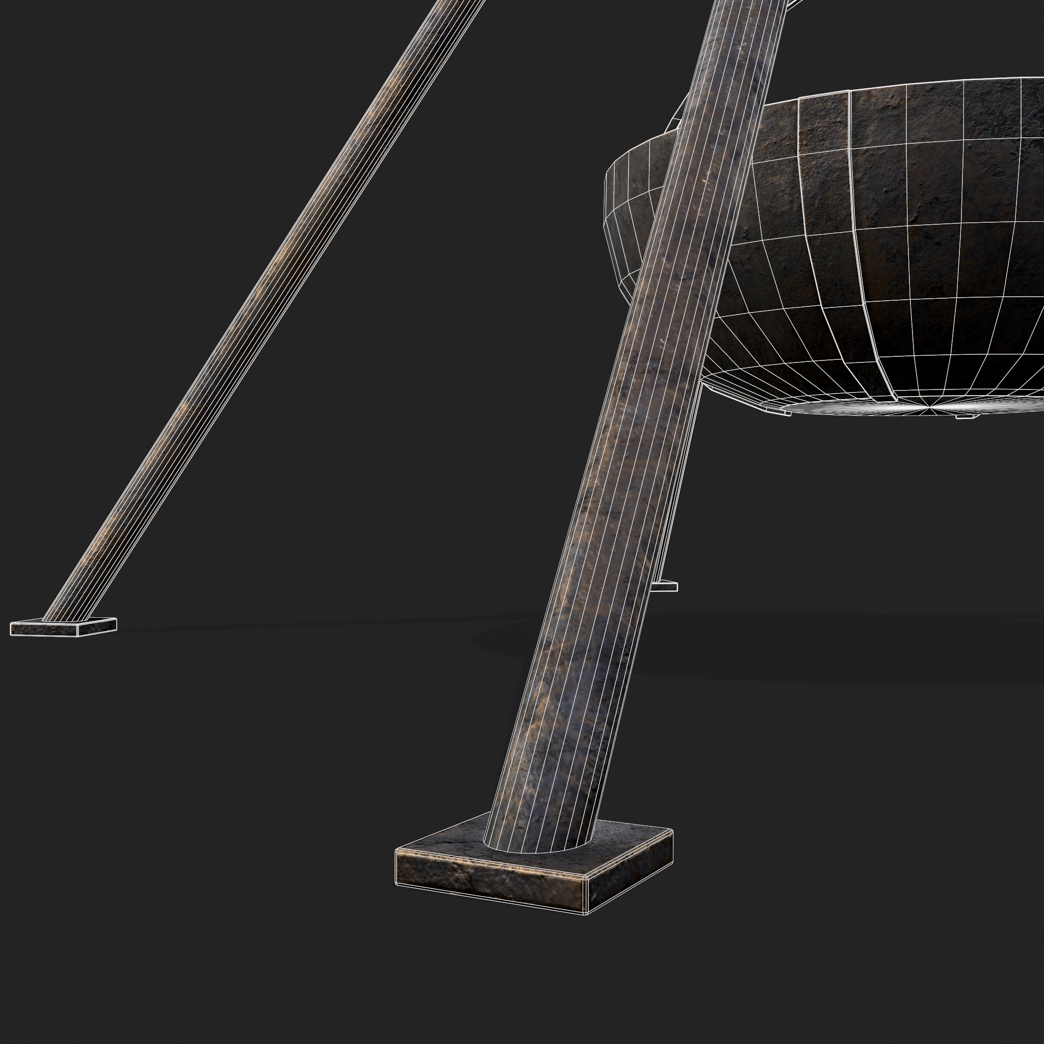 Medieval Cauldron - 3D Model by Get Dead Entertainment