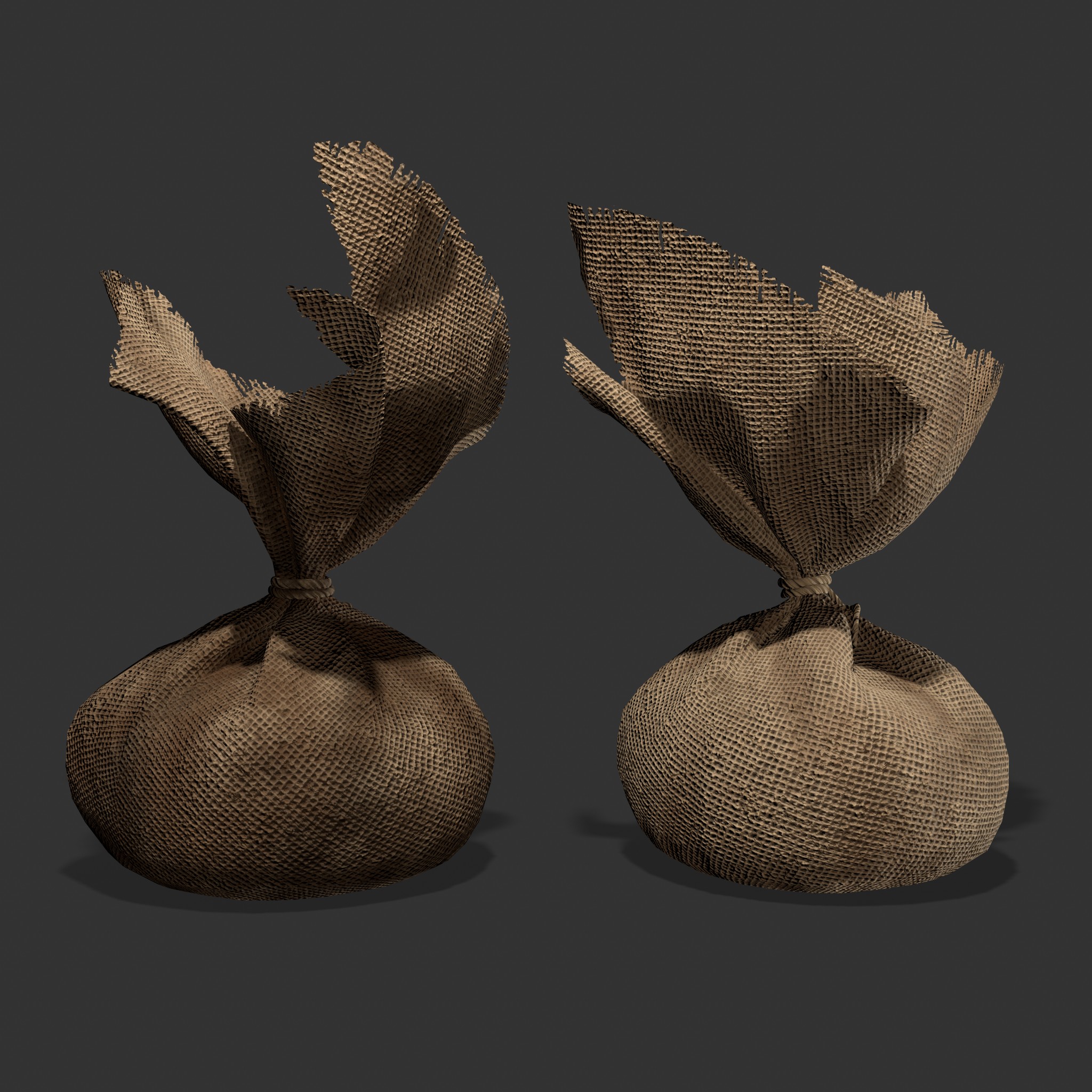Medieval Cheese Sacks - 3D Model by Get Dead Entertainment