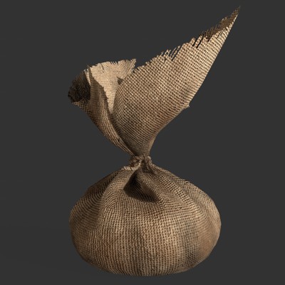 Medieval Cheese Sacks - 3D Model by Get Dead Entertainment