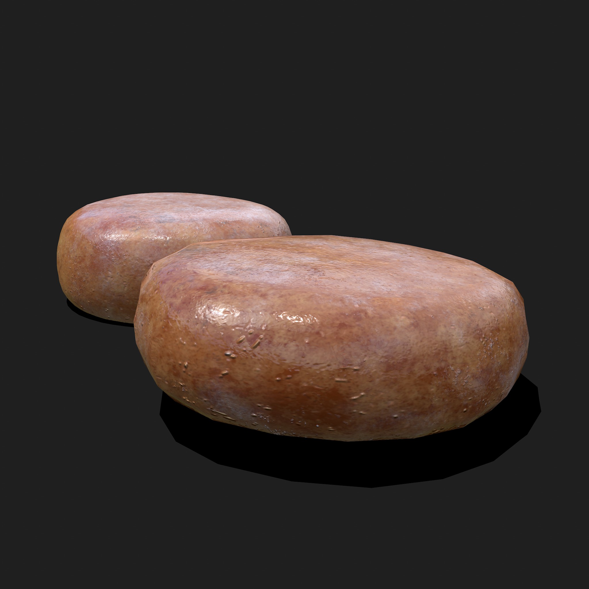 Medieval Cheese Wheels - 3D Model by Get Dead Entertainment