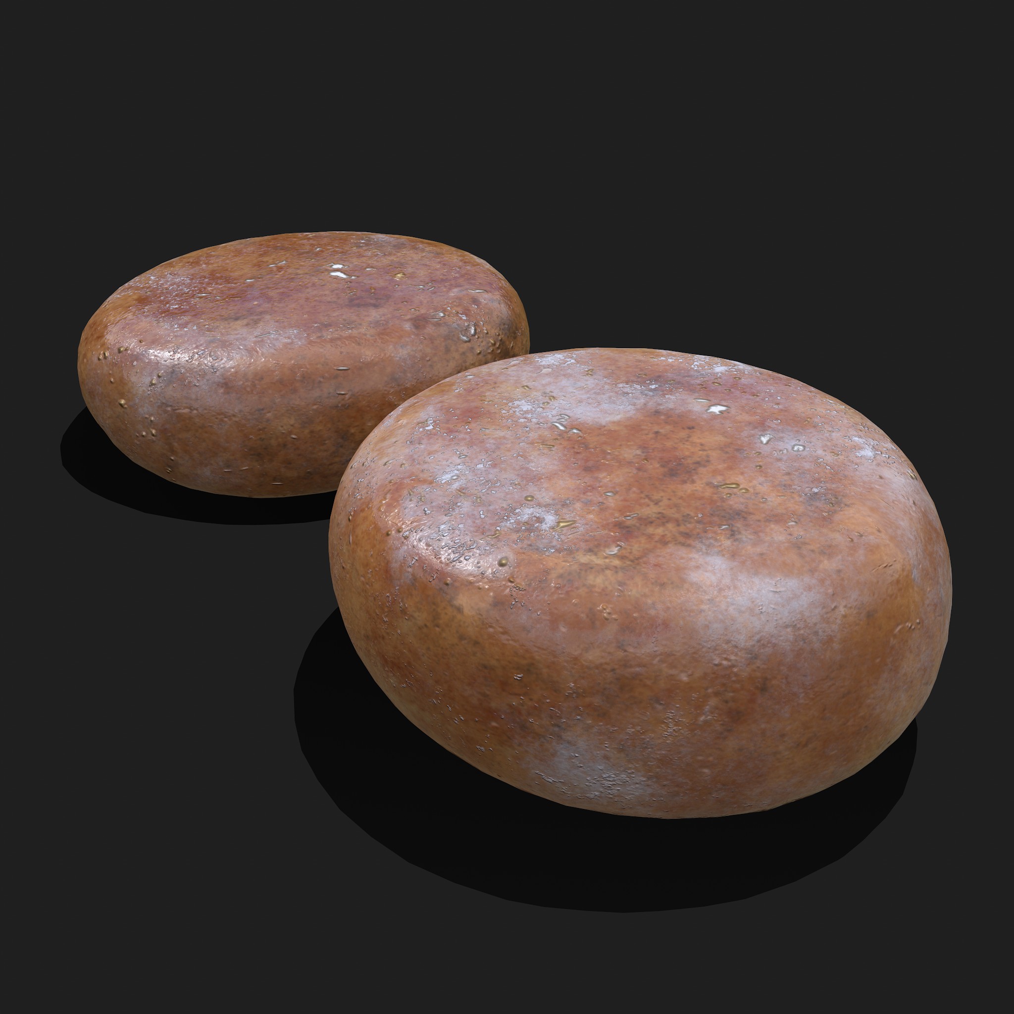Medieval Cheese Wheels - 3D Model by Get Dead Entertainment