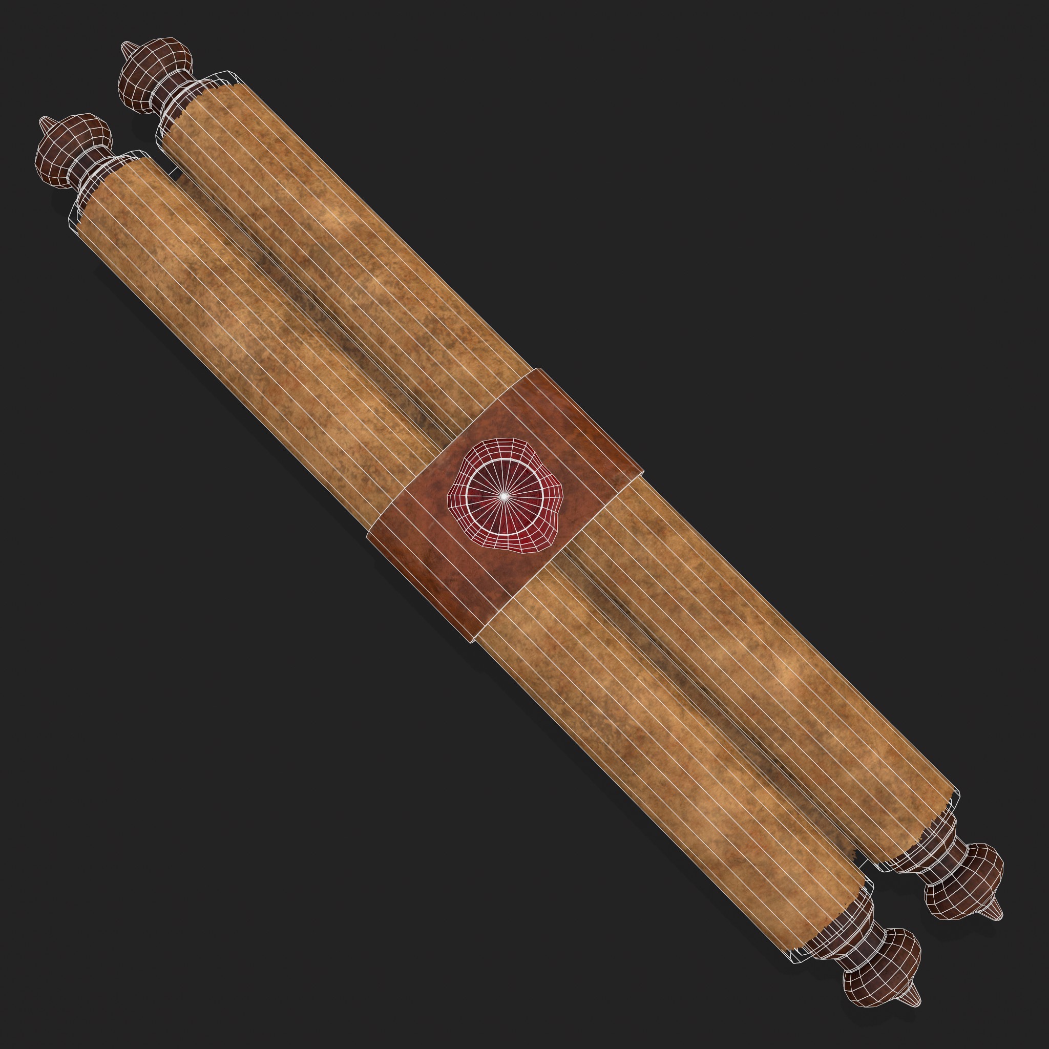 Medieval Chronicle Scrolls - 3D Model by Get Dead Entertainment