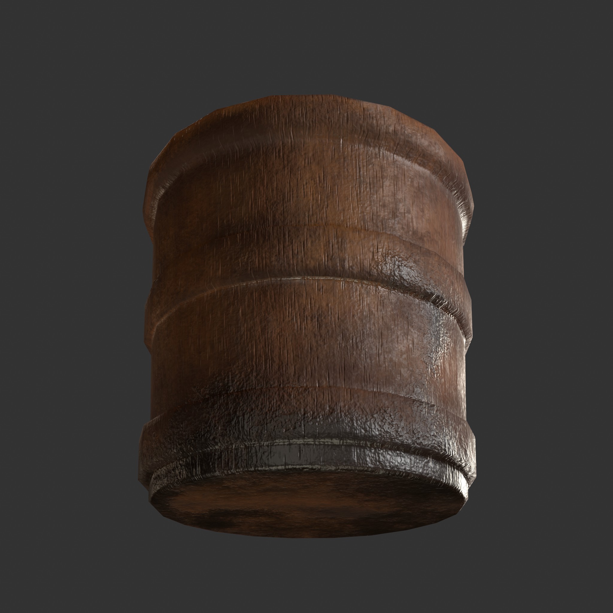 Medieval Clay Jug Wood Pail - 3D Model by Get Dead Entertainment