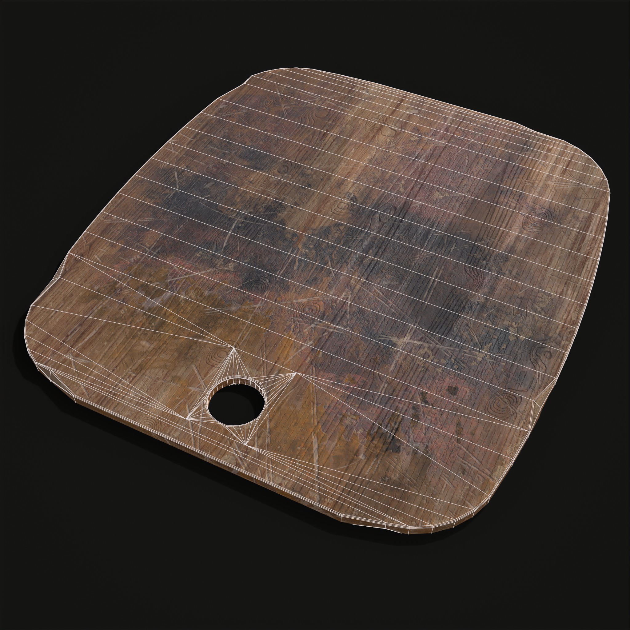 Medieval Cooking Boards Set - 3D Model by Get Dead Entertainment