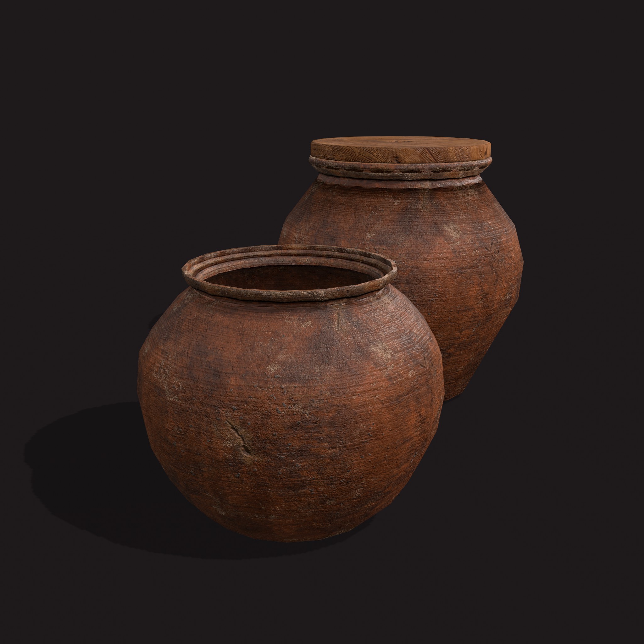 Medieval Cooking Pots - 3D Model by Get Dead Entertainment