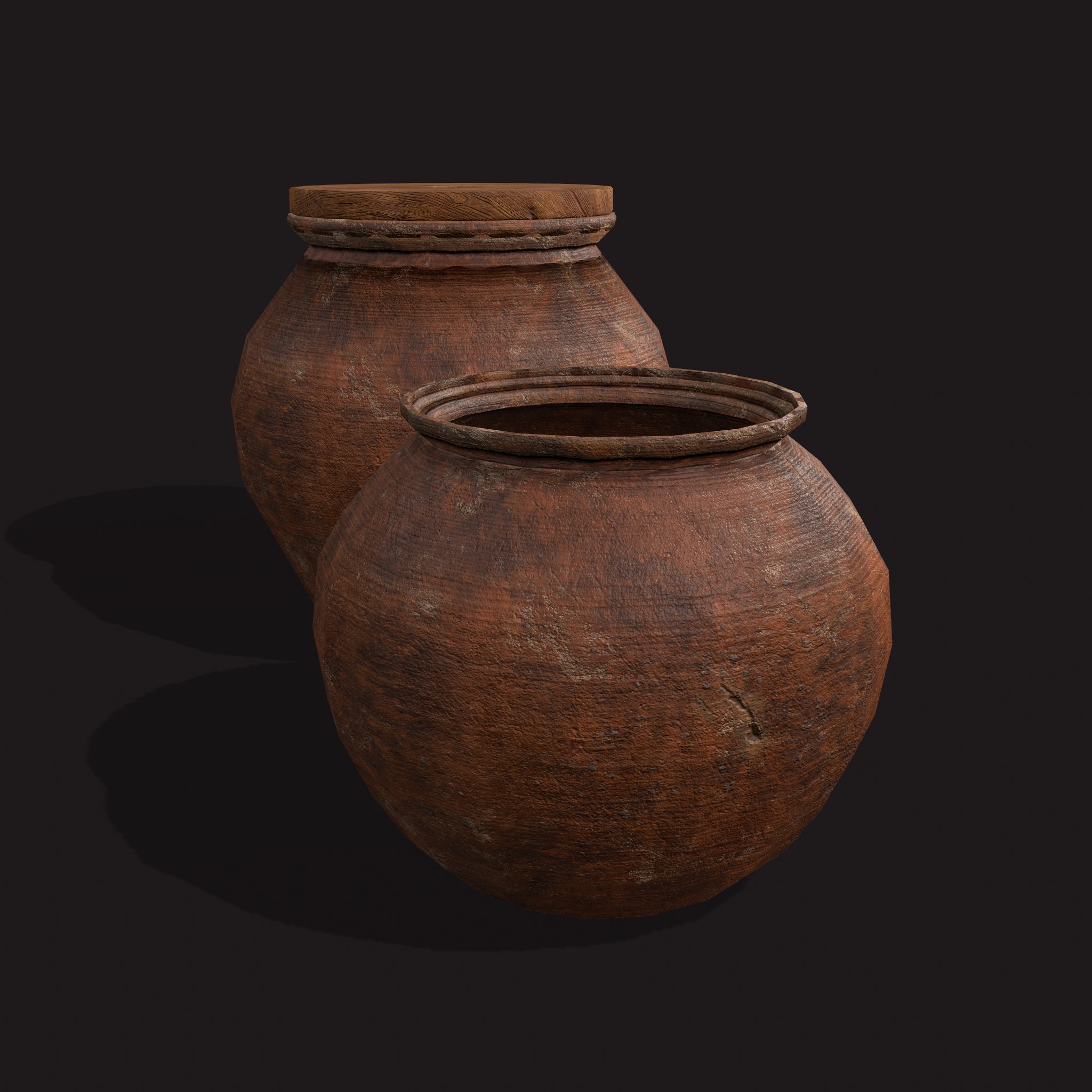 Medieval Cooking Pots - 3D Model by Get Dead Entertainment