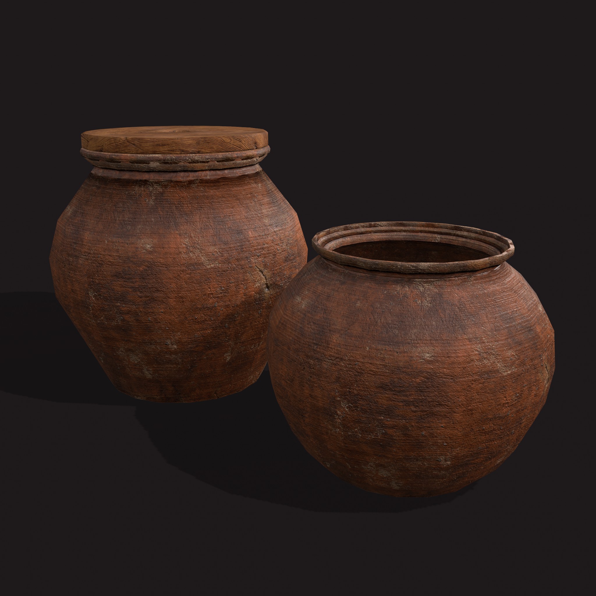 Medieval Cooking Pots - 3D Model by Get Dead Entertainment