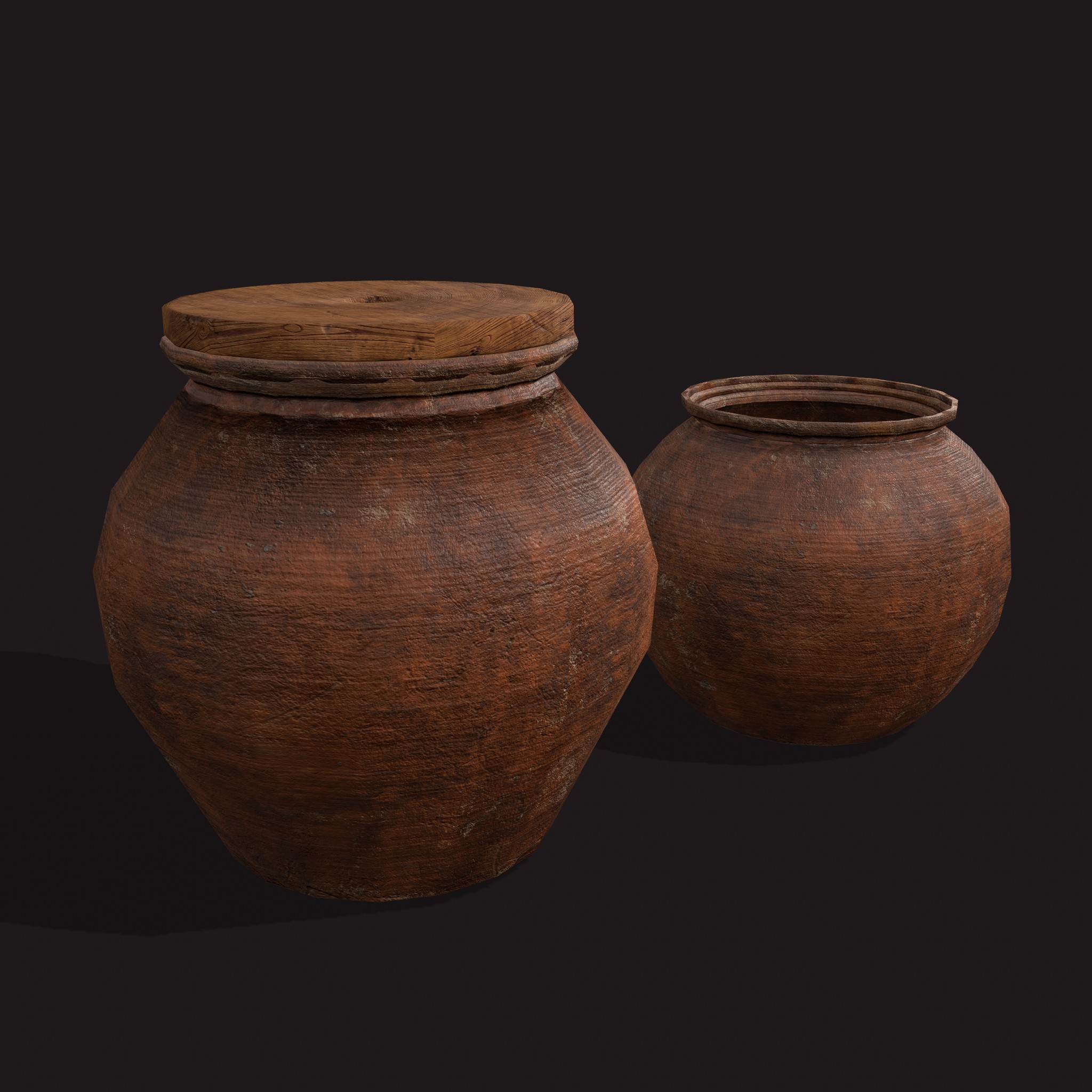Medieval Cooking Pots - 3D Model by Get Dead Entertainment